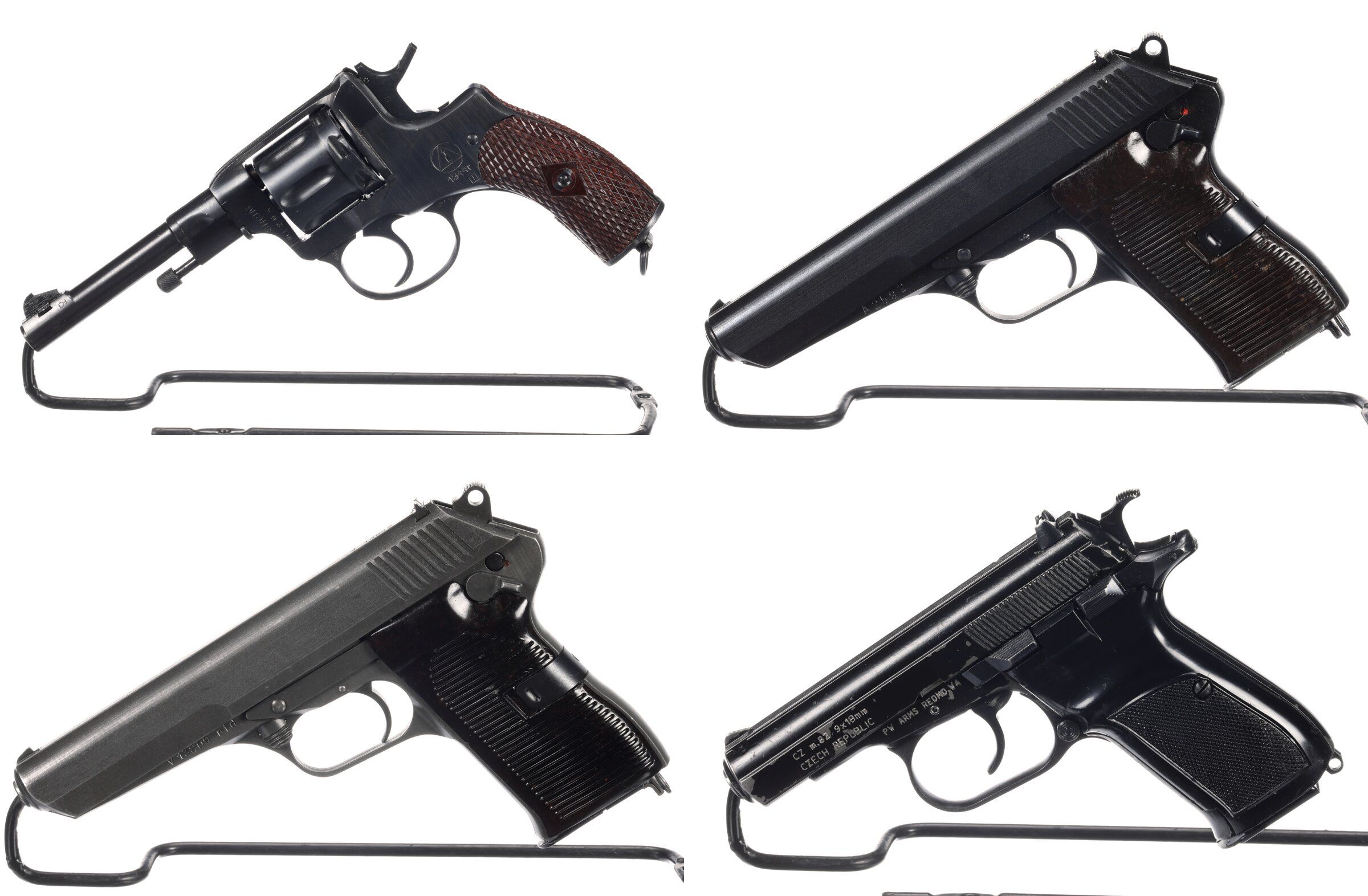 Four Eastern European Military Handguns | Rock Island Auction