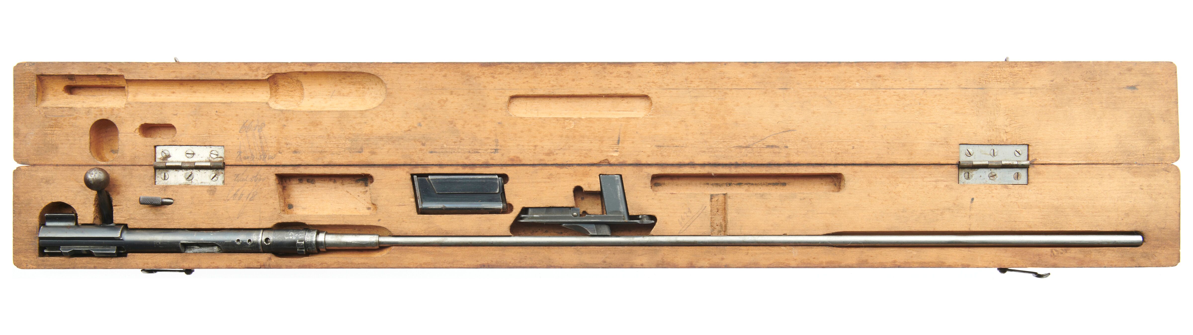 German Proofed Erma 98 Rifle .22 LR Conversion Unit with Case | Rock ...