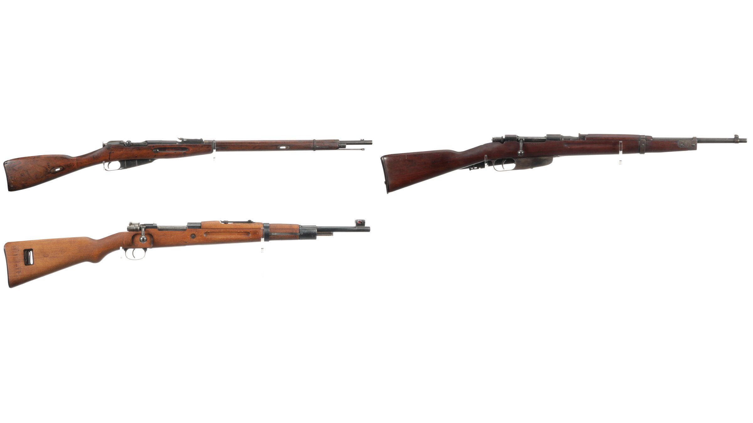 Three European Bolt Action Military Rifles | Rock Island Auction