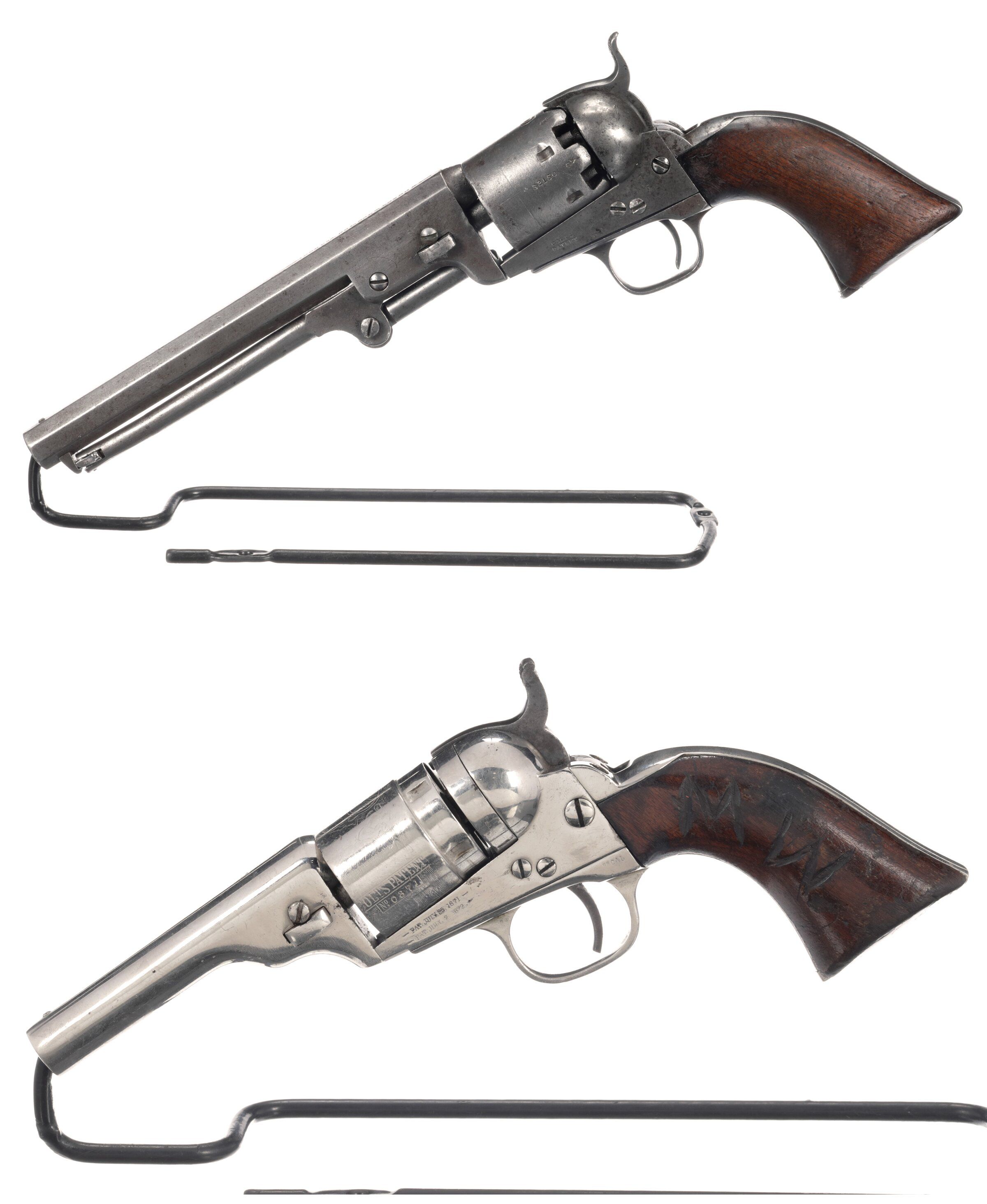 Two Antique Colt Revolvers | Rock Island Auction