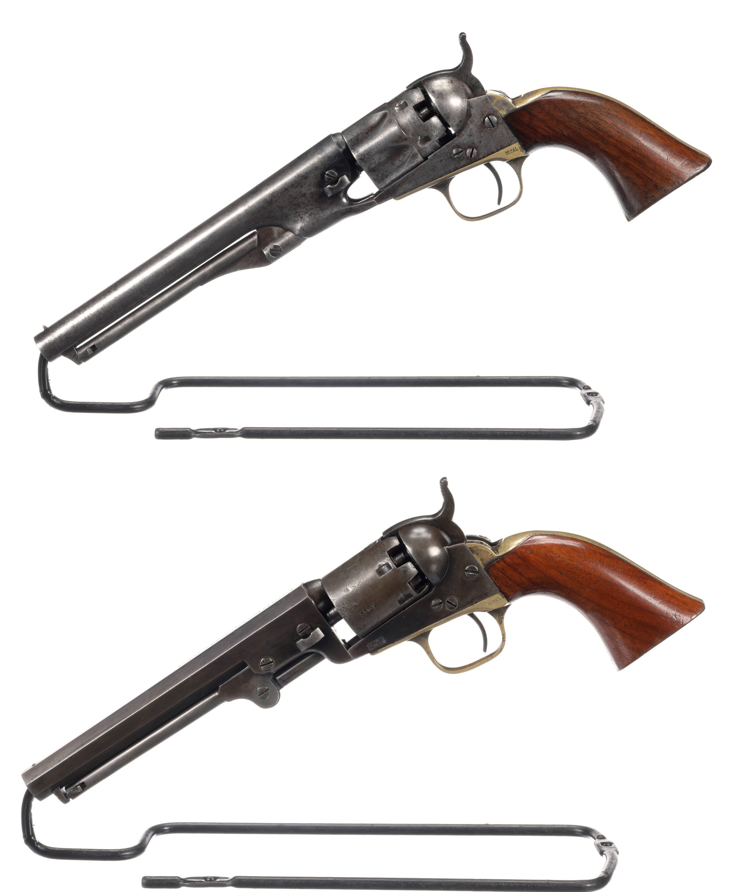 Two Antique Colt Single Action Percussion Revolvers | Rock Island Auction