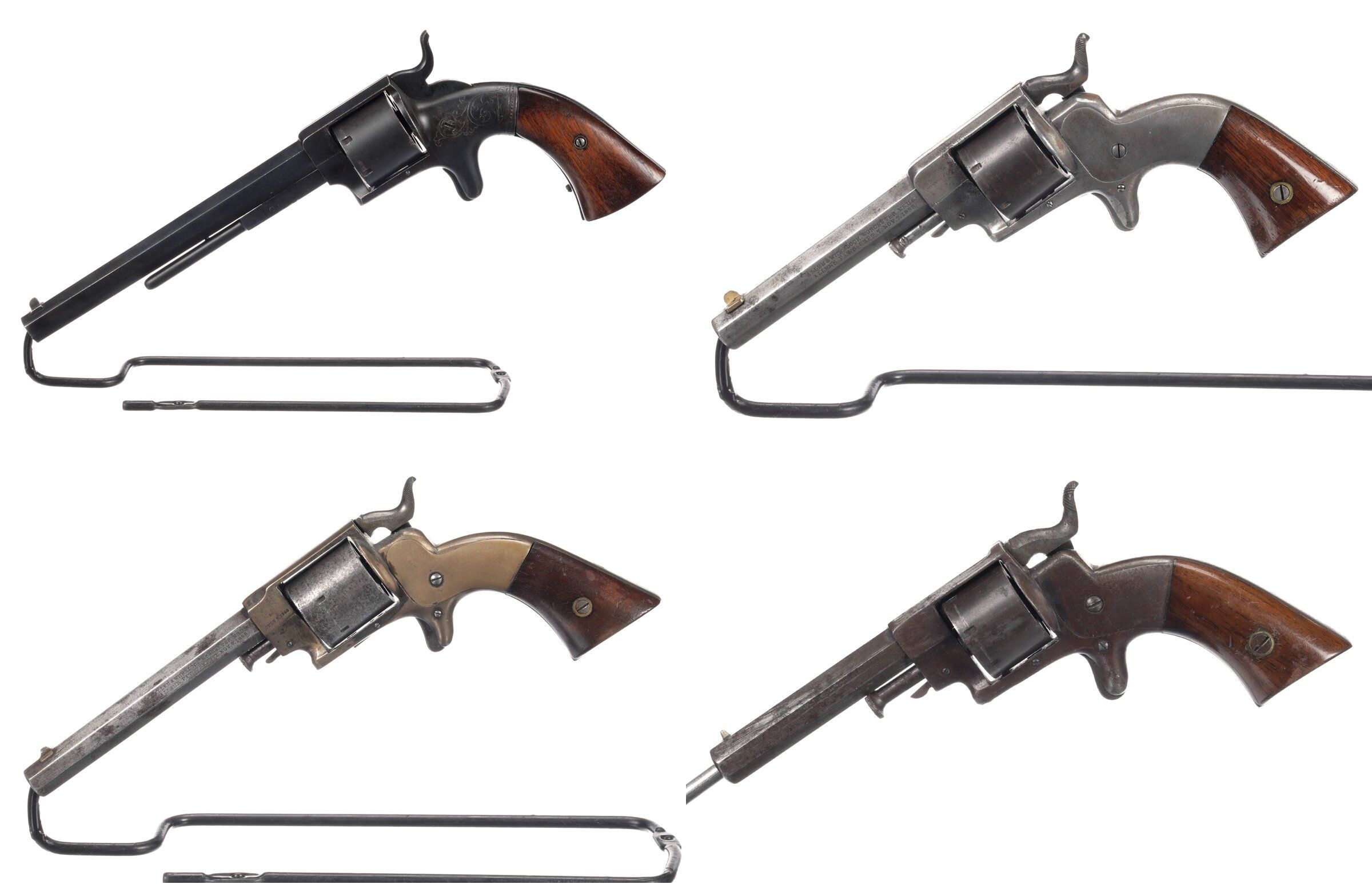 Four Antique Cartridge Revolvers | Rock Island Auction