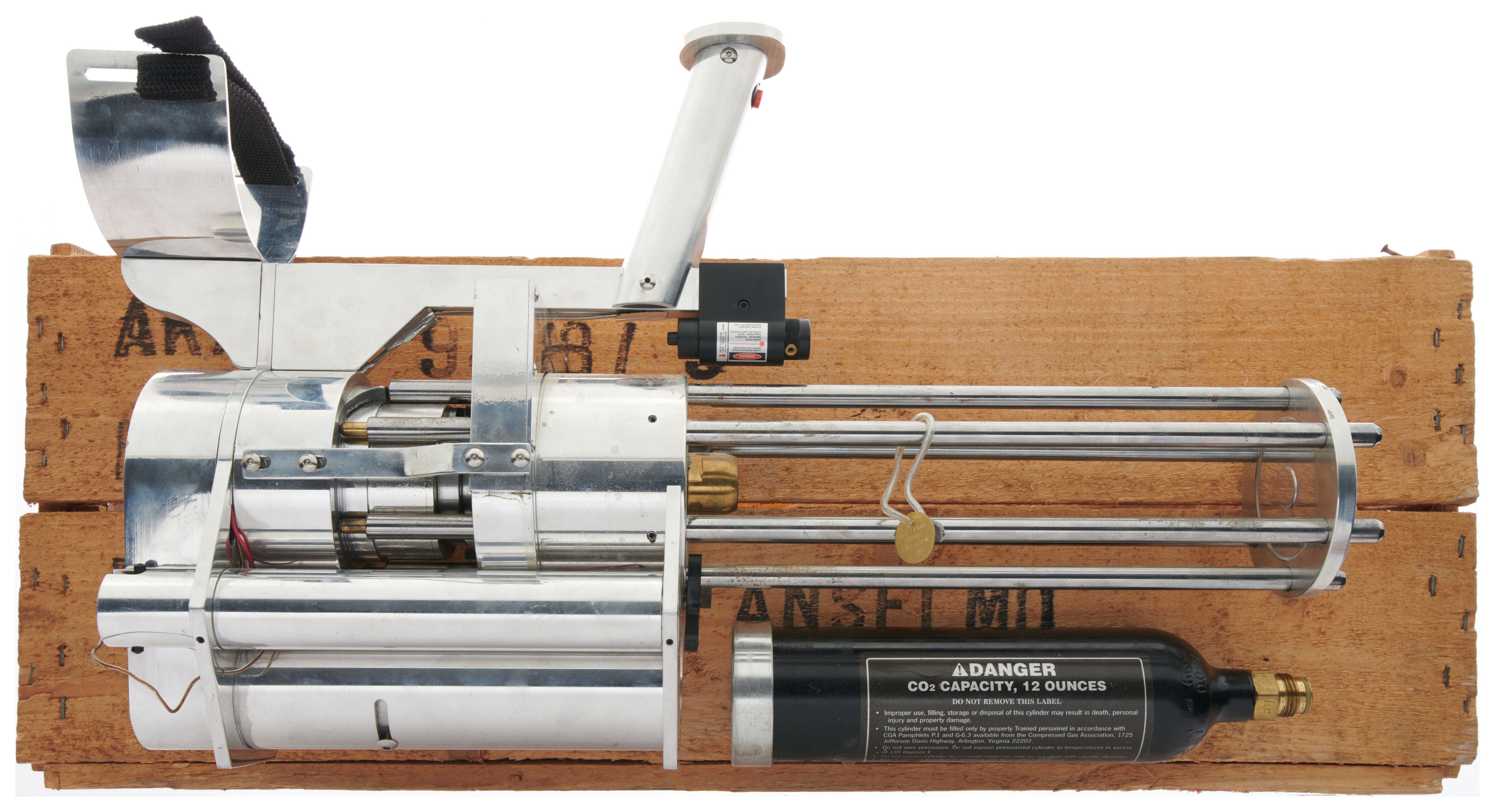 Mini-Vulcan CO2 Gas Powered BB Minigun | Rock Island Auction