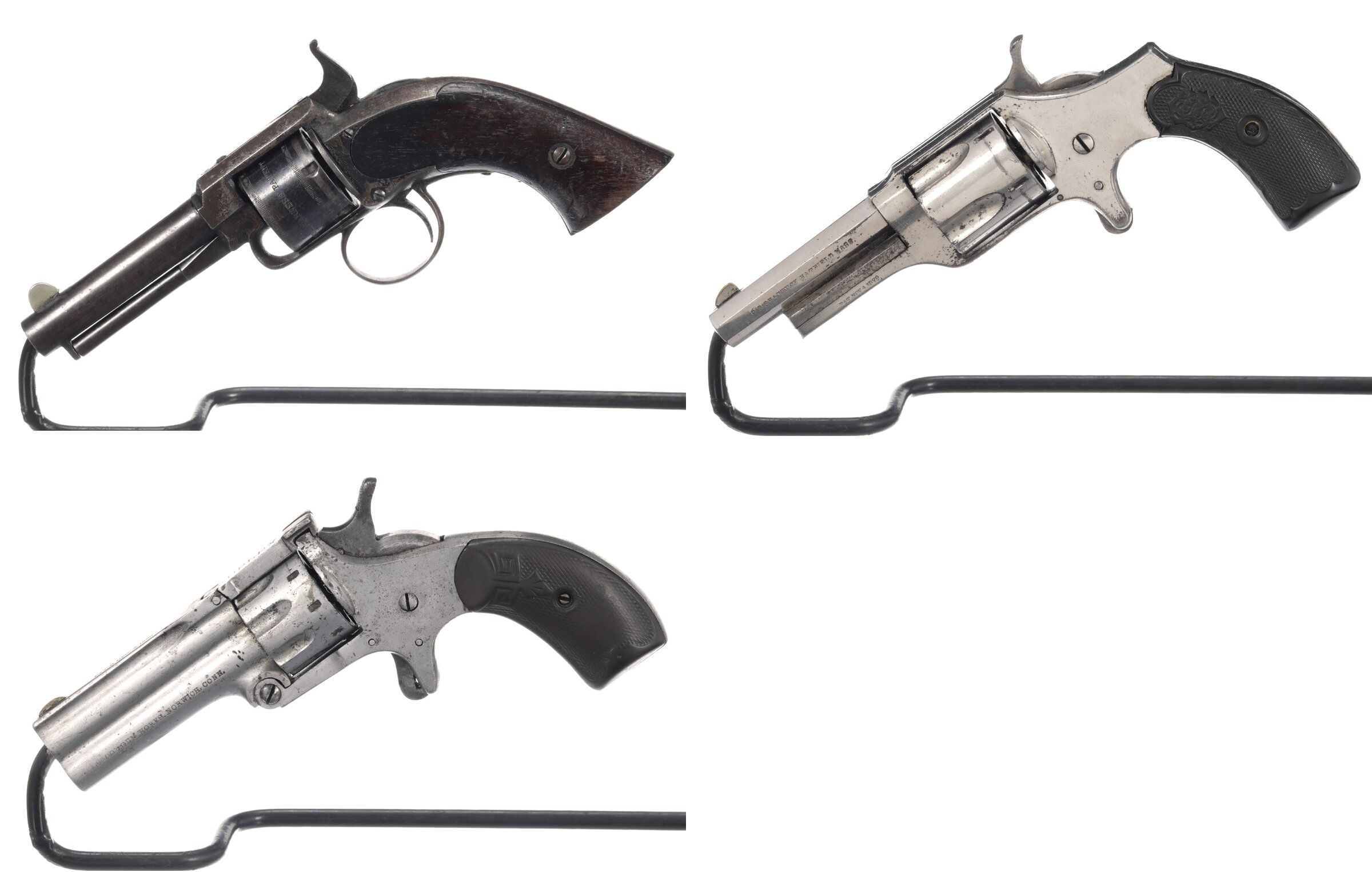 Three Antique American Cartridge Revolvers | Rock Island Auction