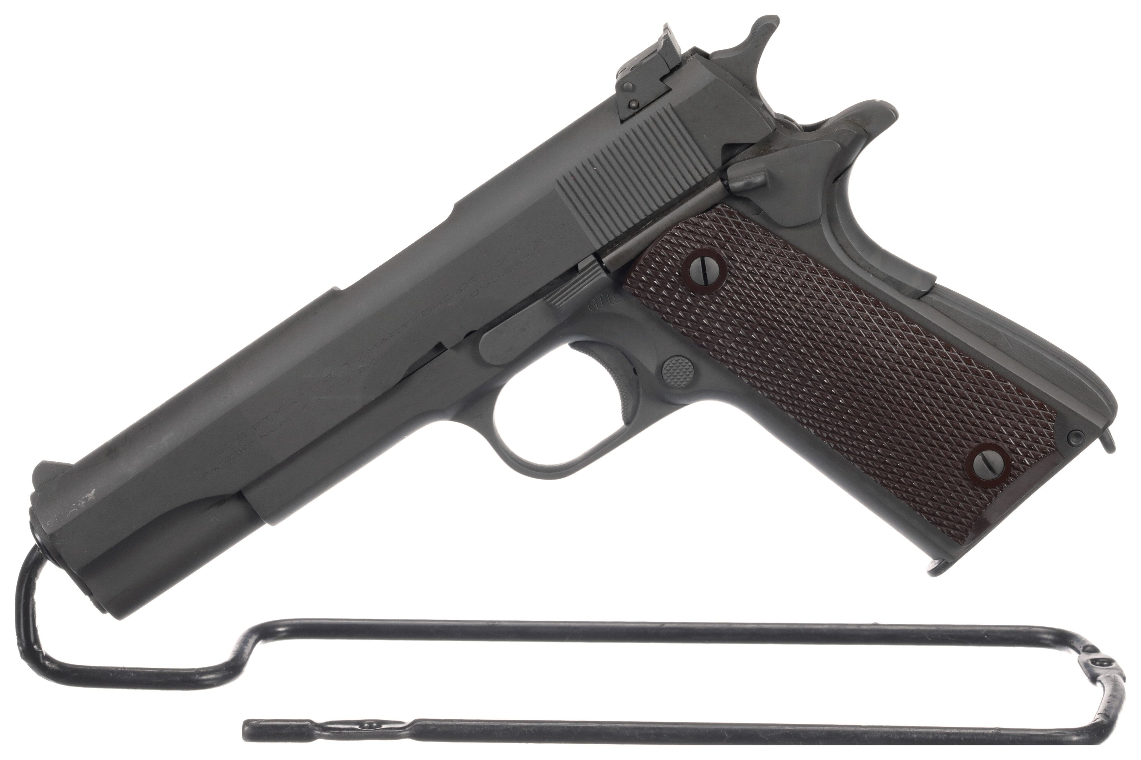 World War II U.S. Colt Service Model Ace Semi-Automatic Pistol | Rock ...