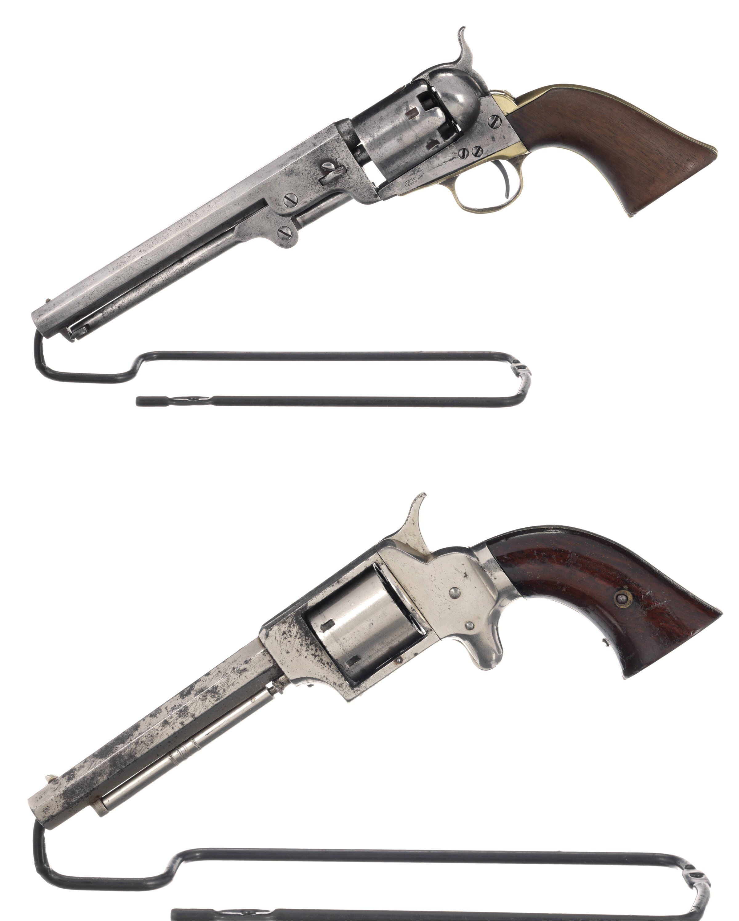 Two Antique American Revolvers | Rock Island Auction