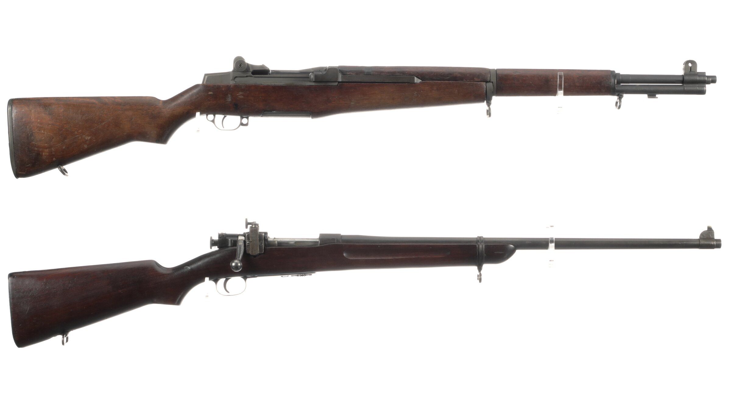 Two U.S. Springfield Armory Military Pattern Rifles | Rock Island Auction