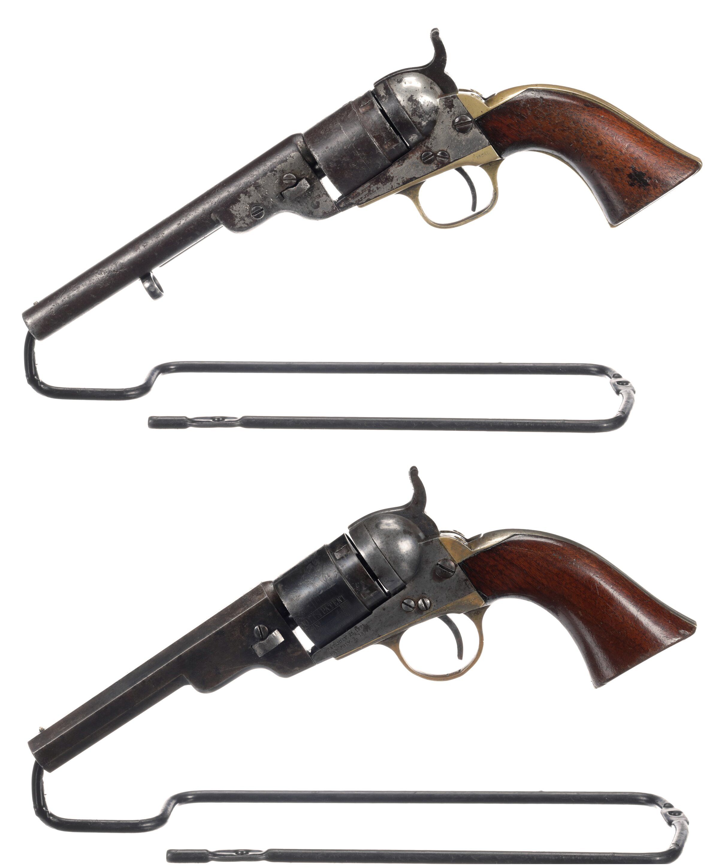 Two Antique Colt Conversion Revolvers | Rock Island Auction