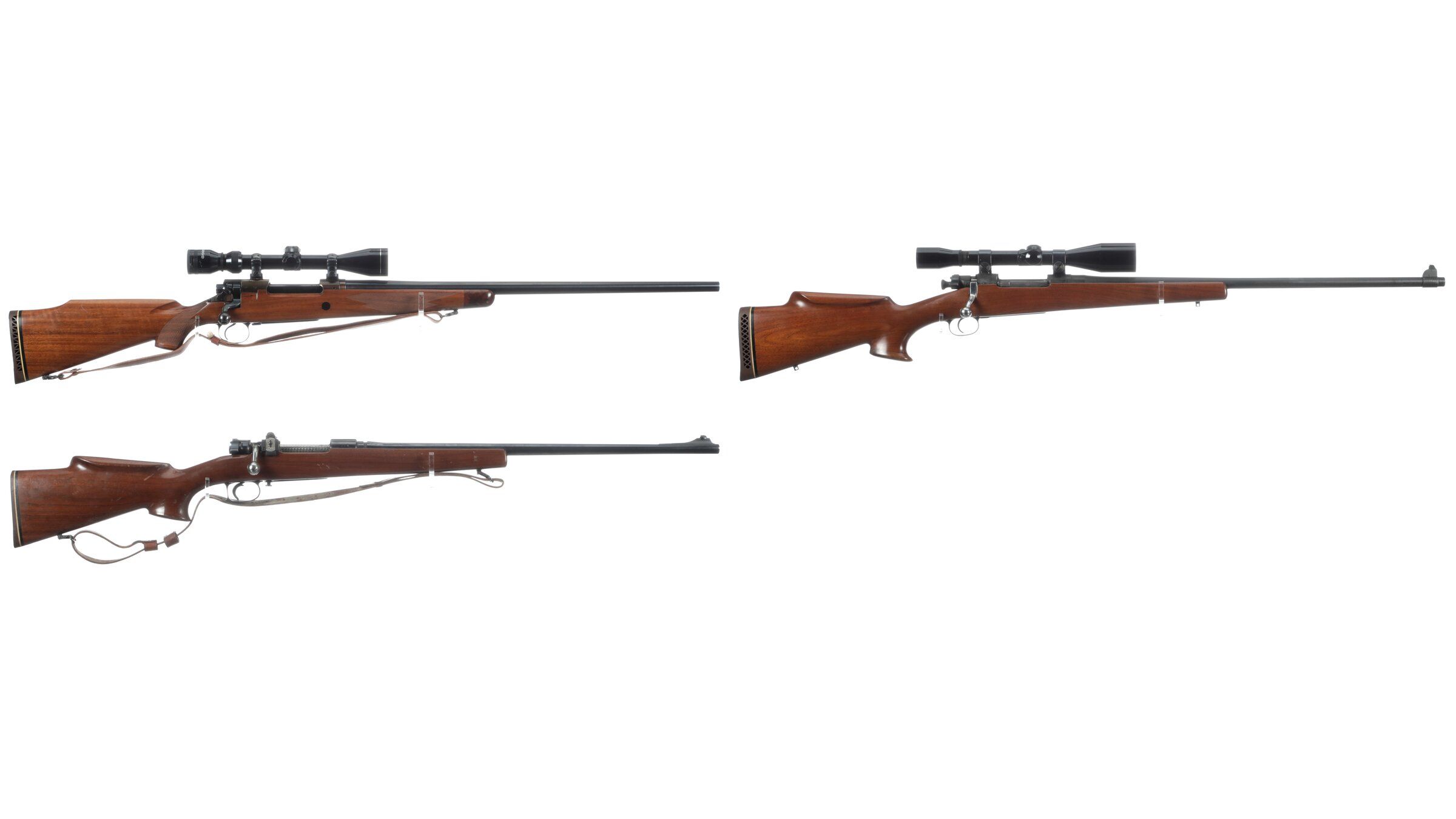 Three Bolt Action Sporting Rifles | Rock Island Auction