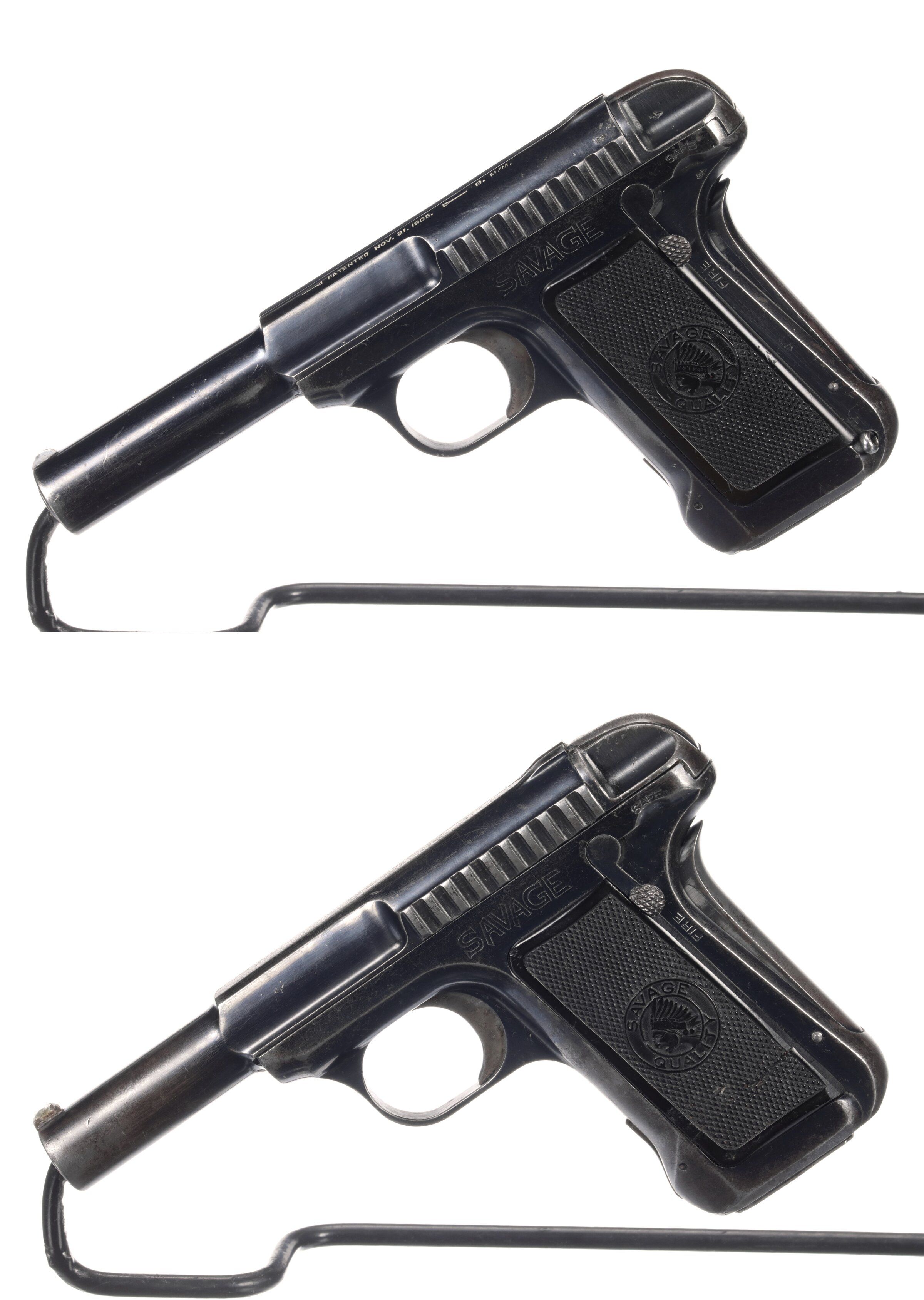 Two Savage Model 1915 Semi-Automatic Pistols | Rock Island Auction