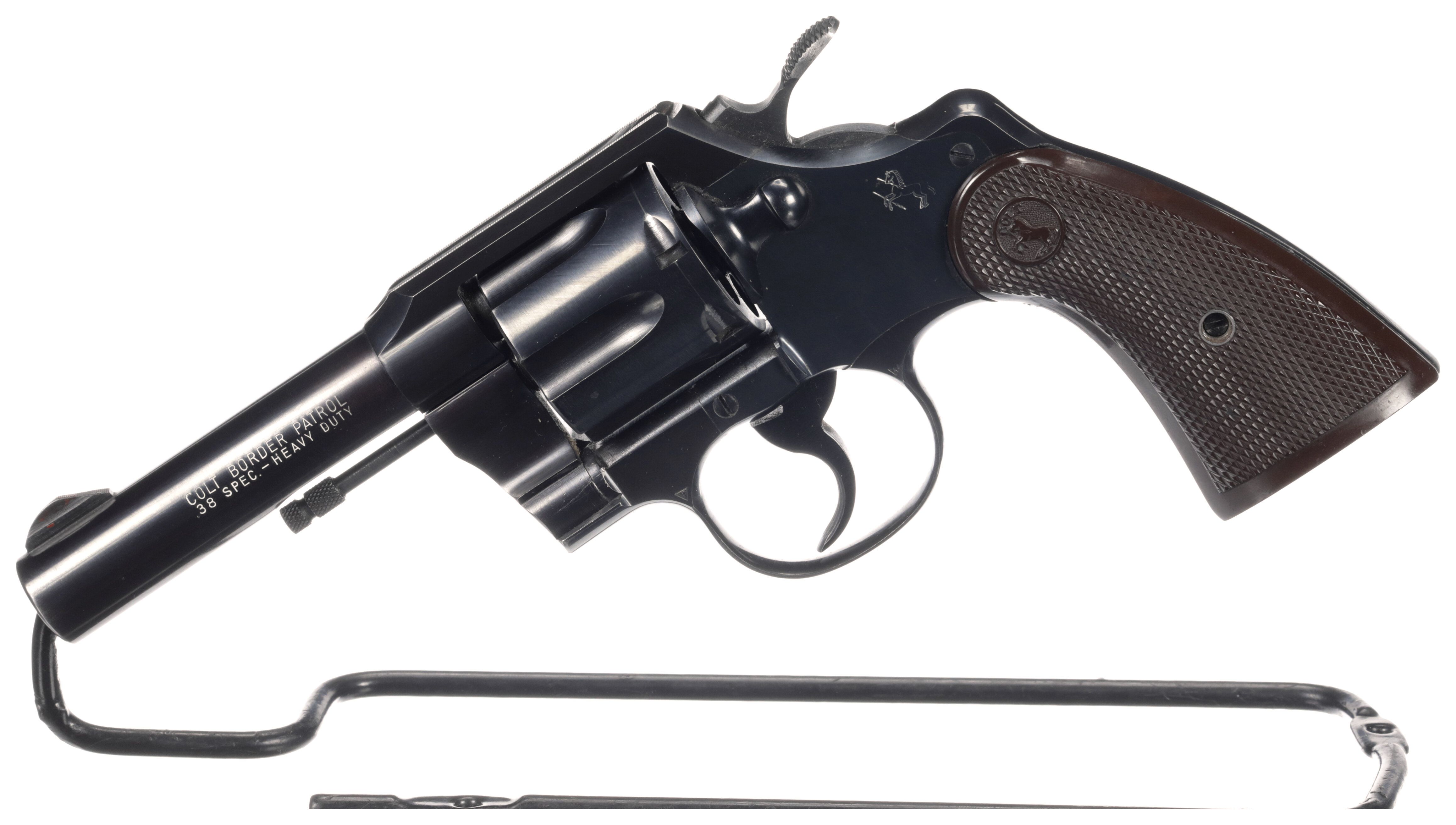 Colt "Border Patrol Heavy Duty" Official Police Revolver | Rock Island ...