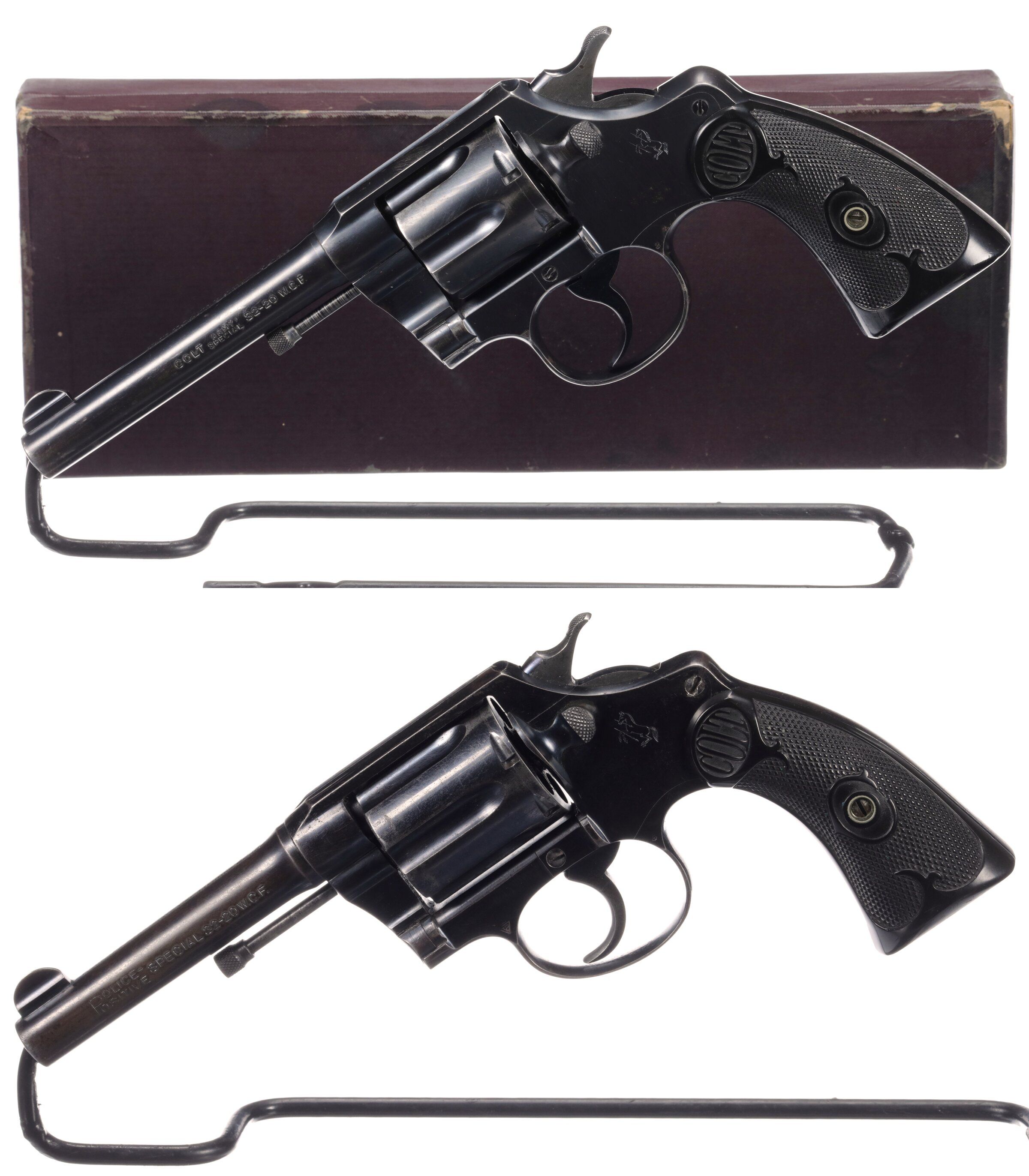 Two Colt Double Action Revolvers | Rock Island Auction