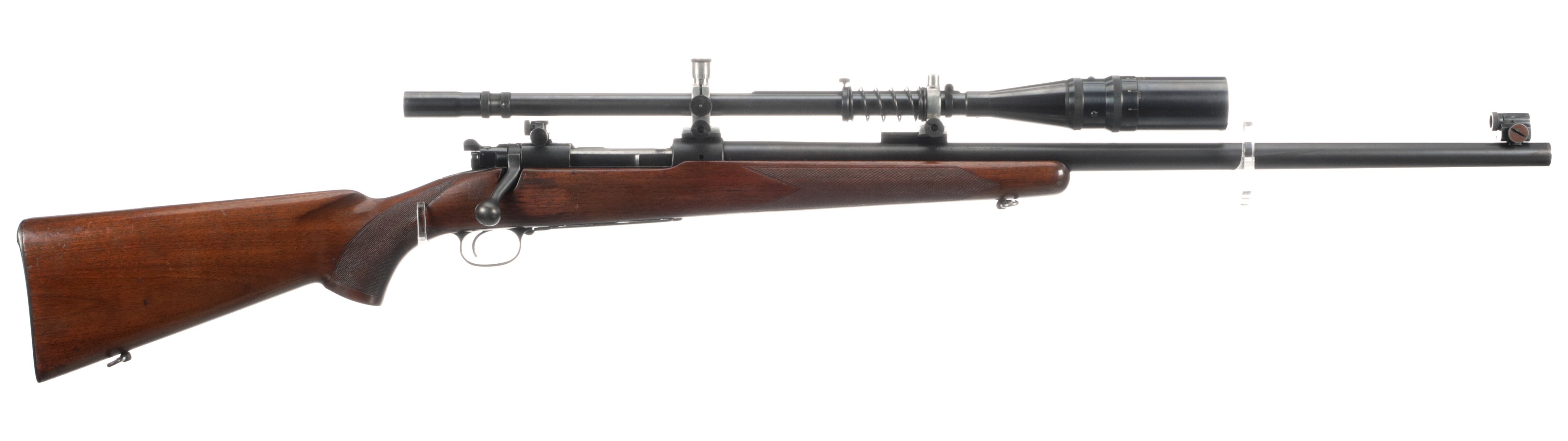 WWII Era Winchester Model 70 Bolt Action Rifle in .220 Swift | Rock ...