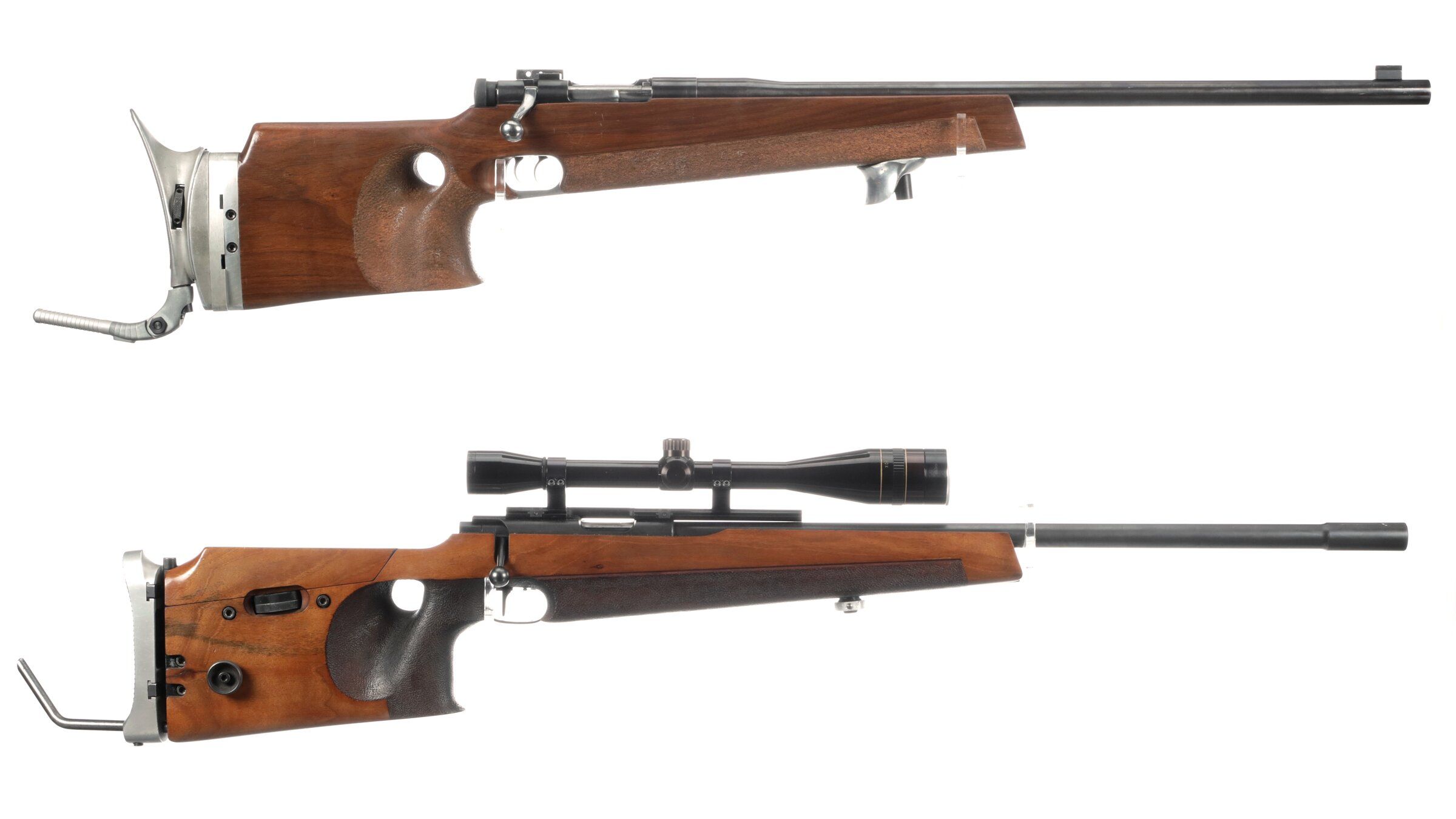 Two Single Shot Bolt Action Target Rifles | Rock Island Auction