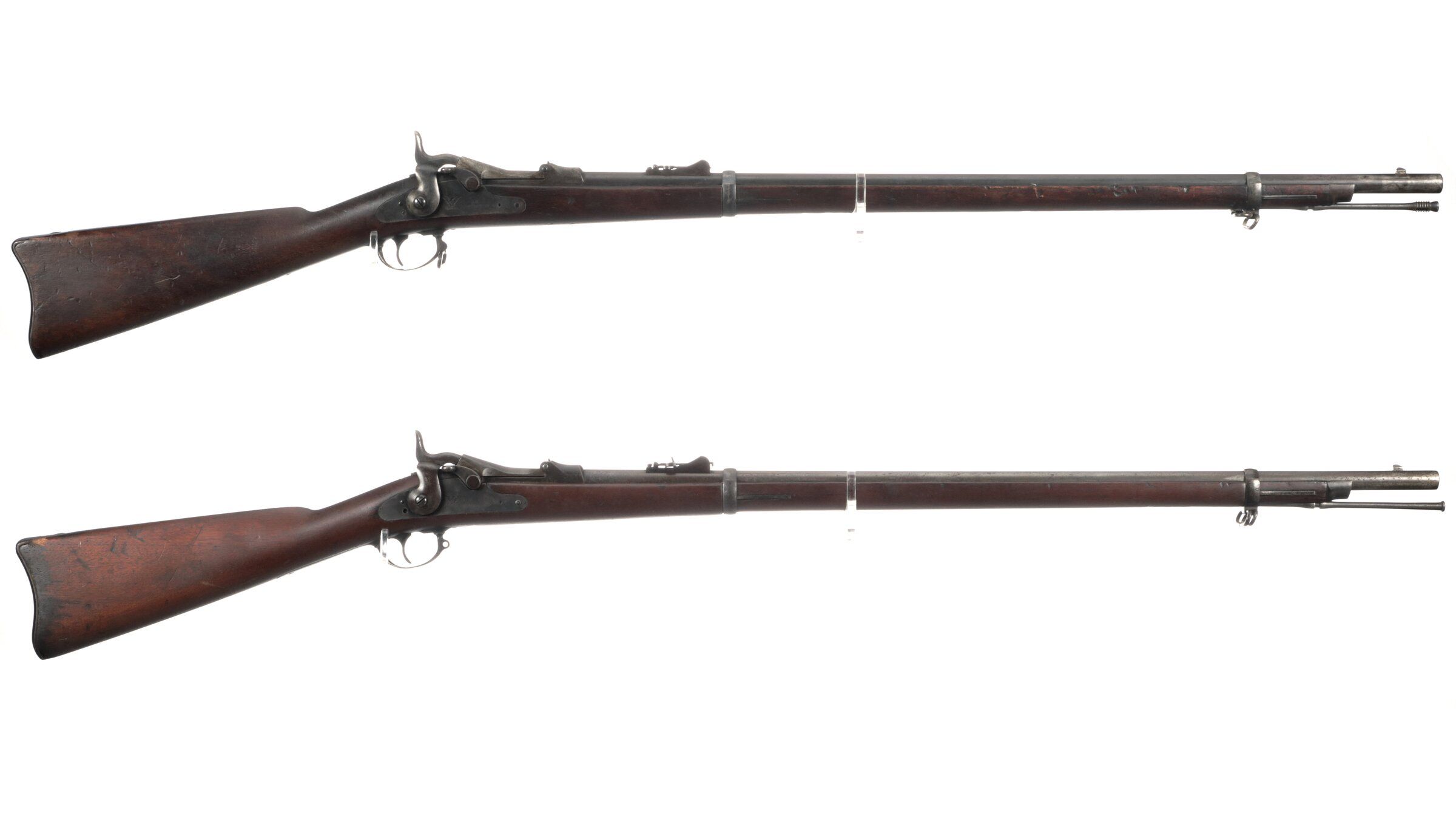 Two U.S. Springfield Trapdoor Rifles | Rock Island Auction