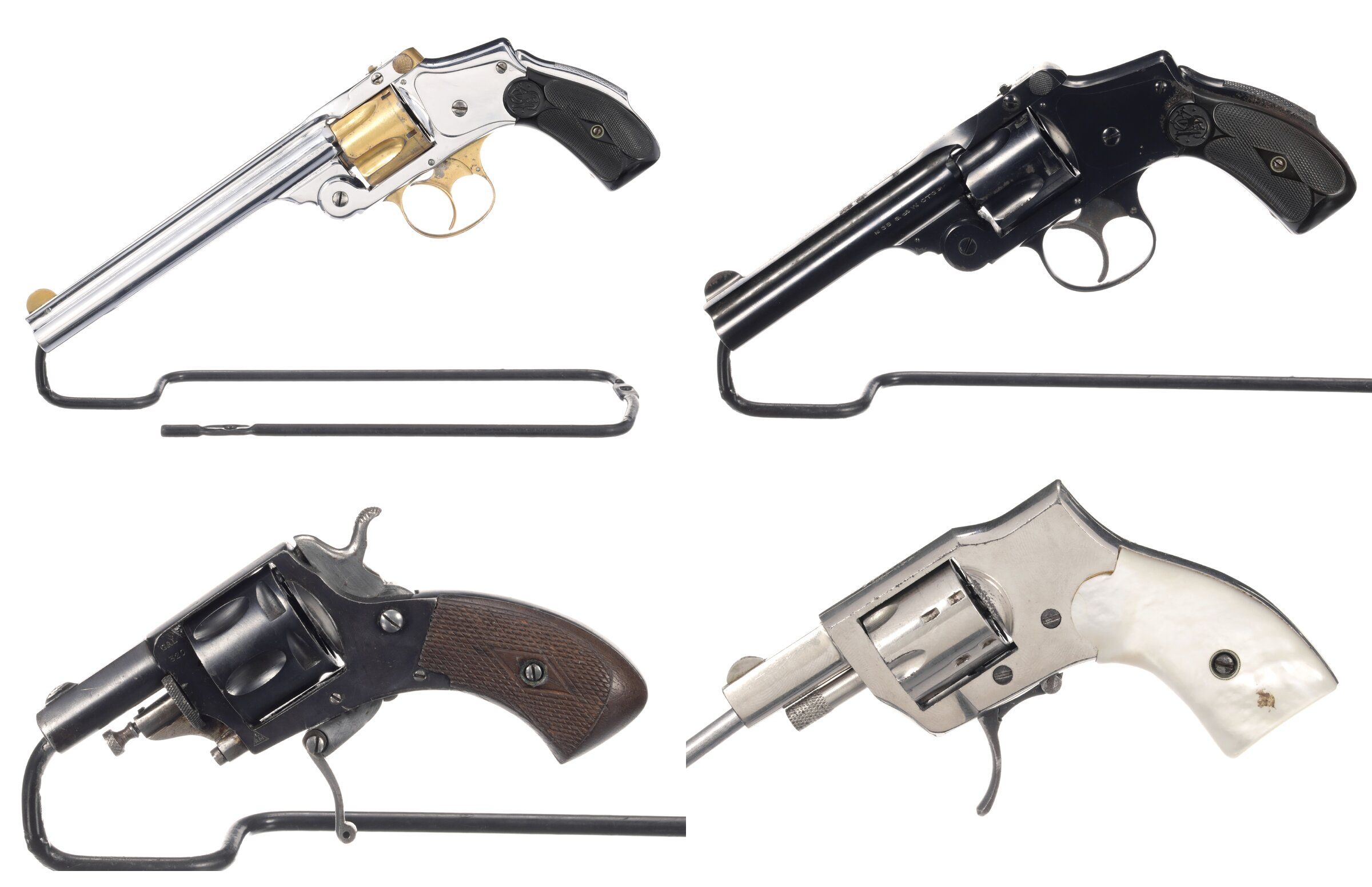 Four Double Action Revolvers | Rock Island Auction