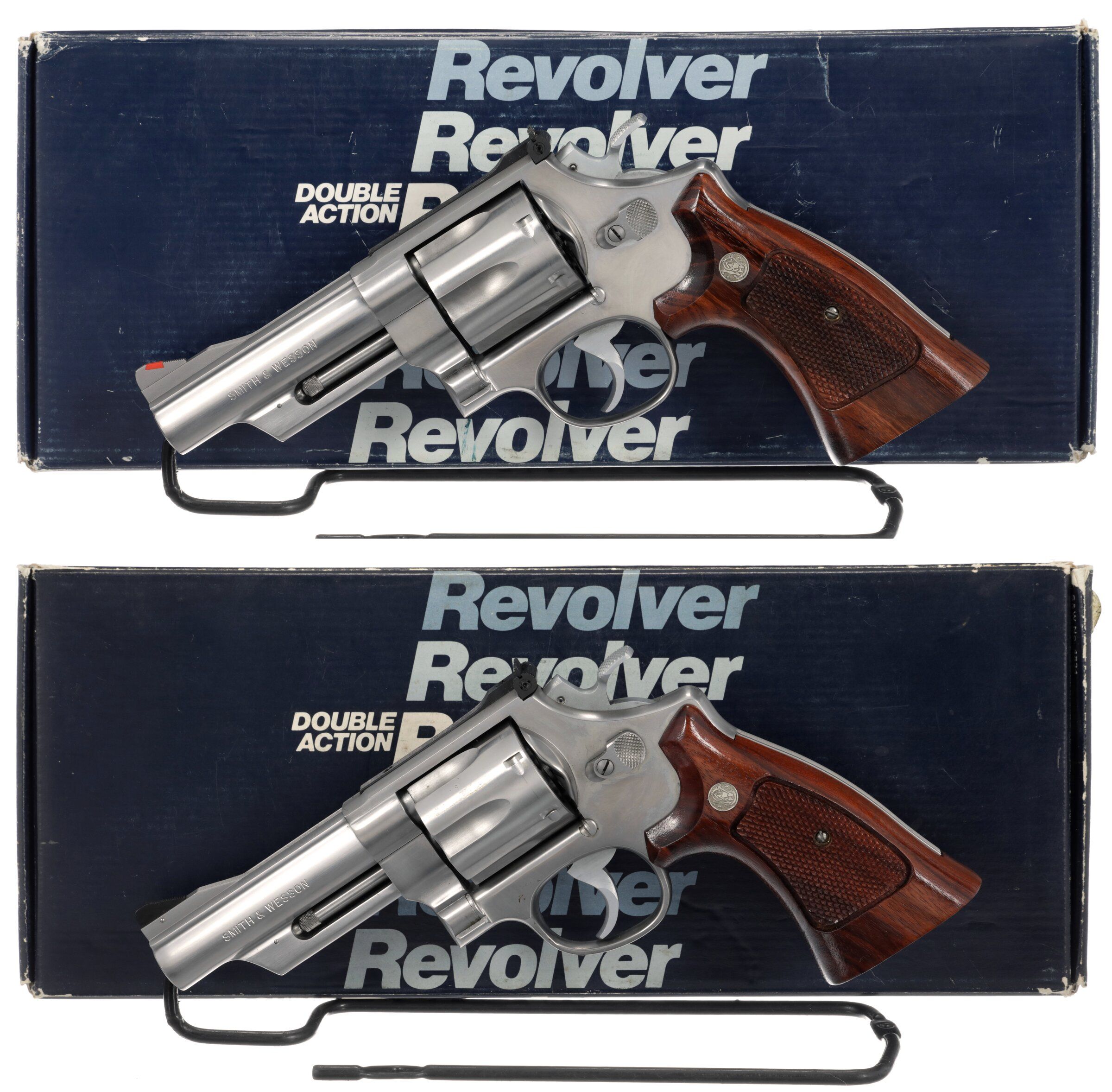 Two Smith & Wesson Double Action Revolvers with Boxes | Rock Island Auction