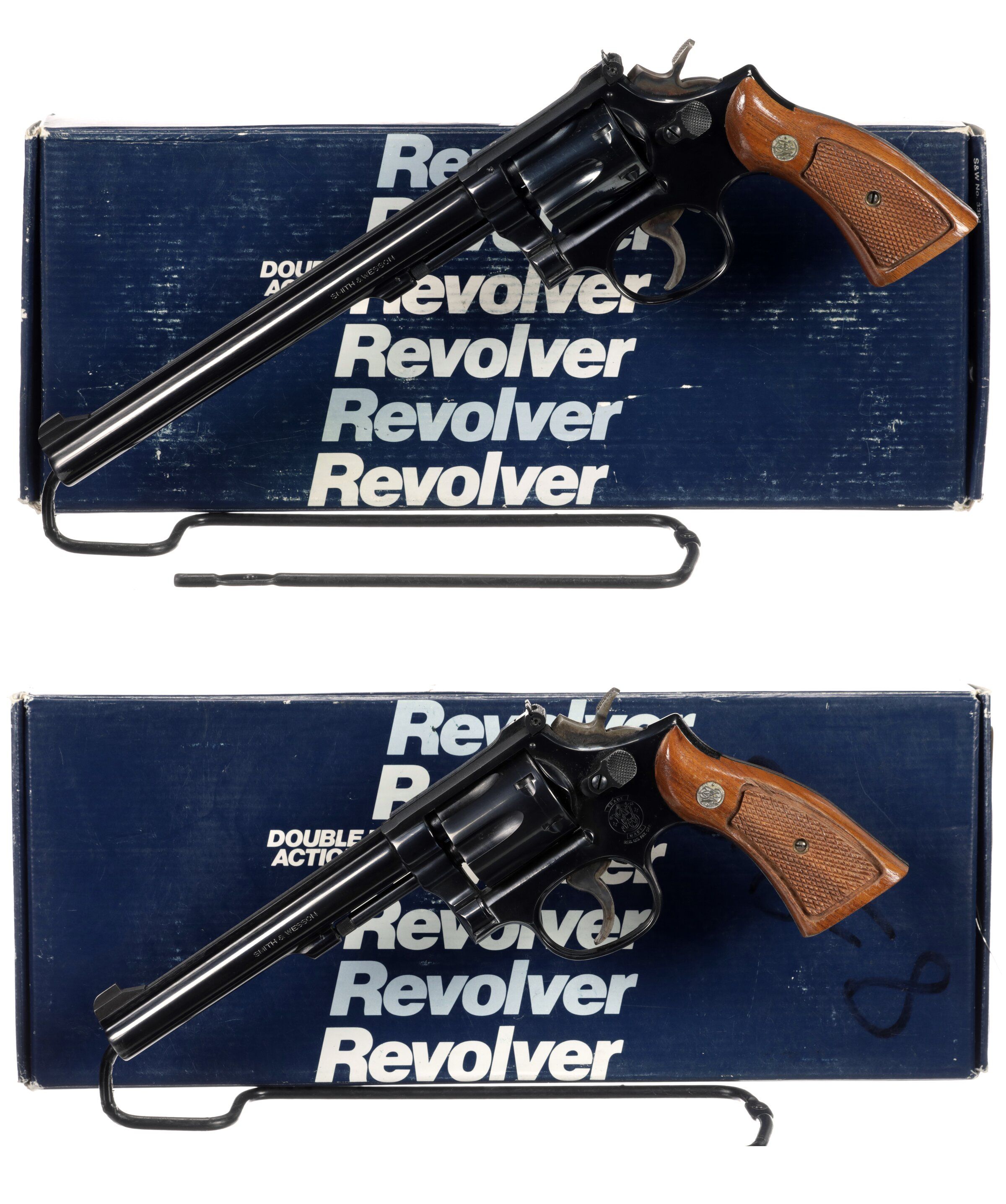 Two Smith & Wesson Double Action Revolvers with Boxes | Rock Island Auction