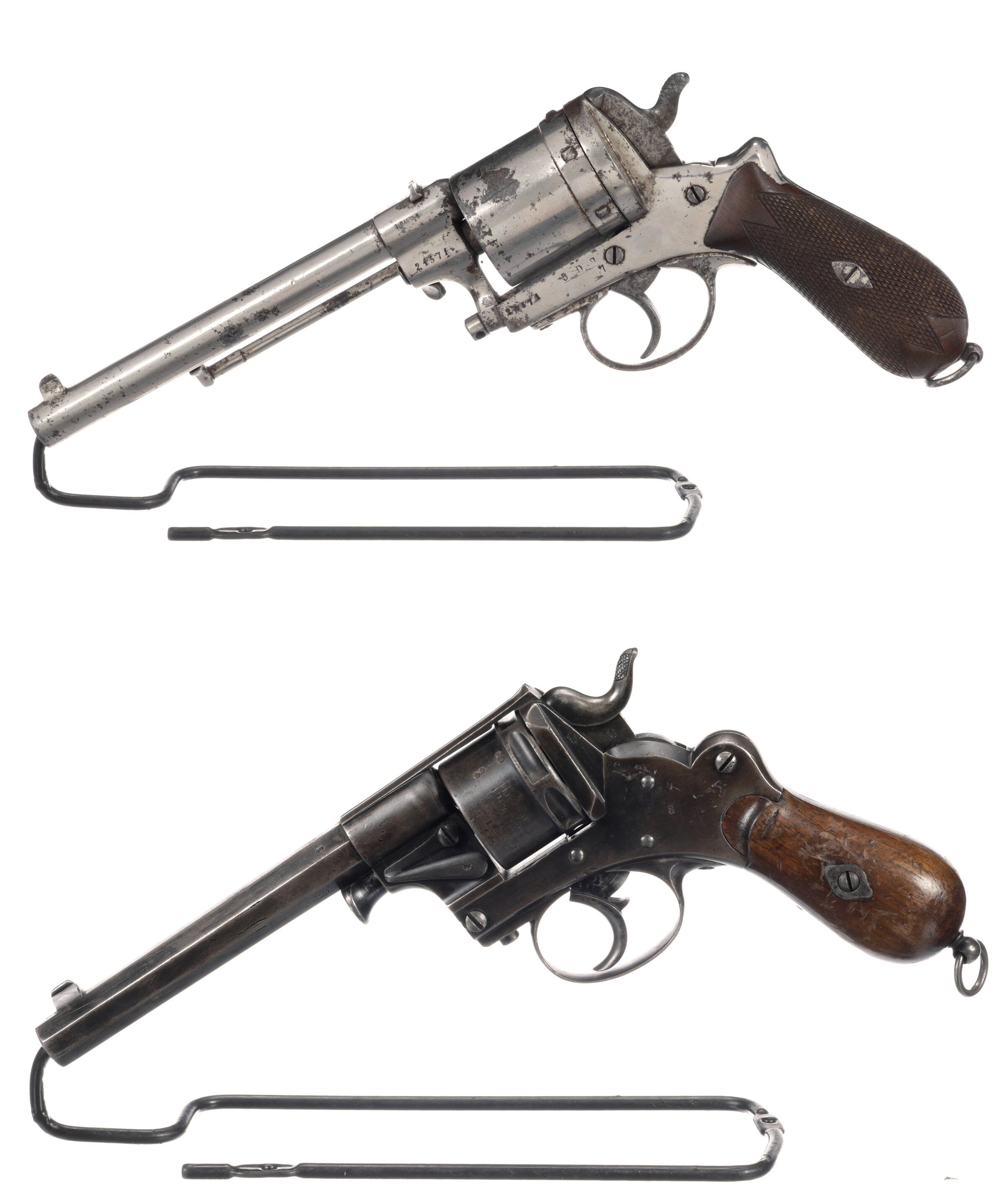 Two European Double Action Revolvers | Rock Island Auction