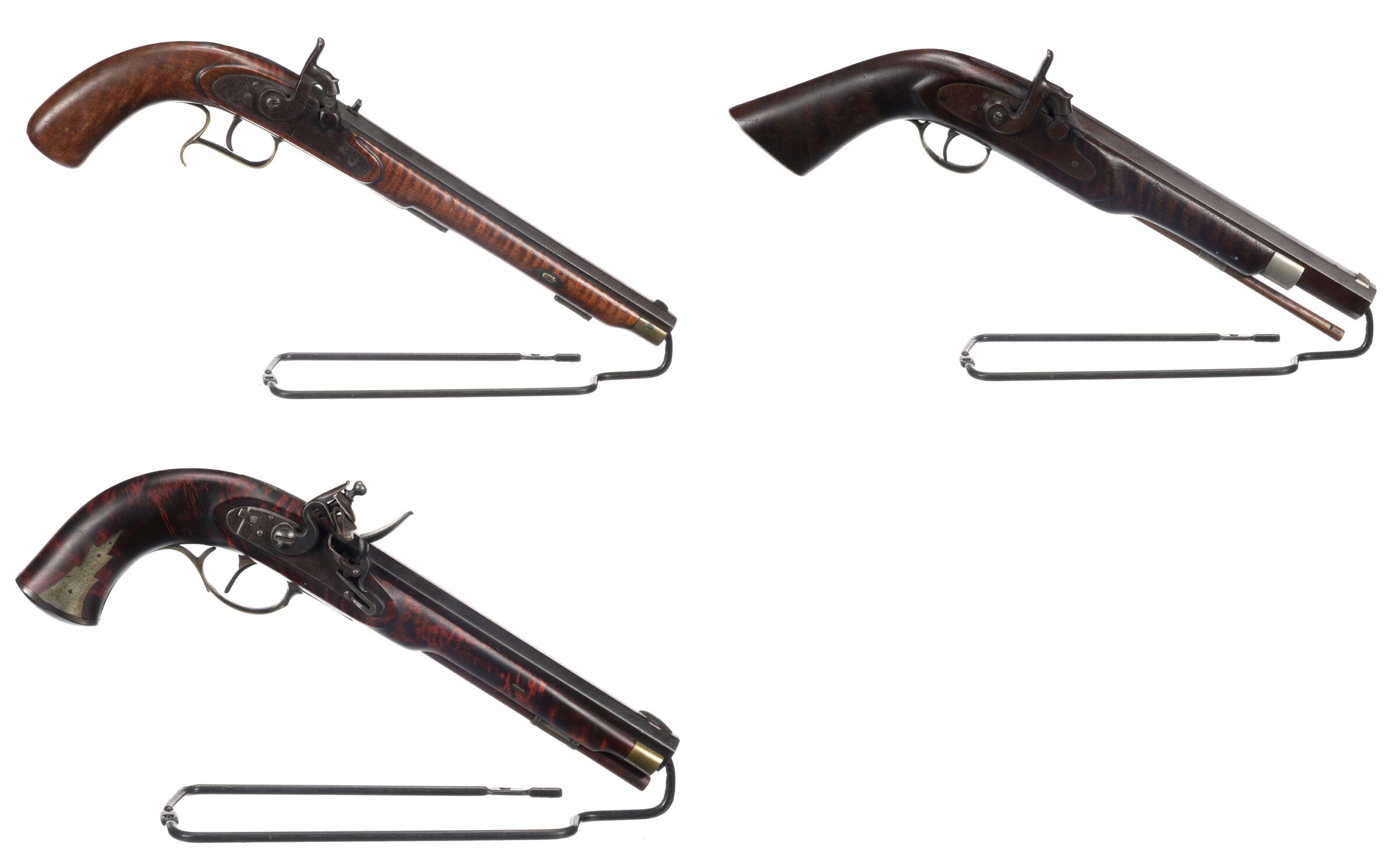 Three Contemporary American Muzzleloading Pistols | Rock Island Auction