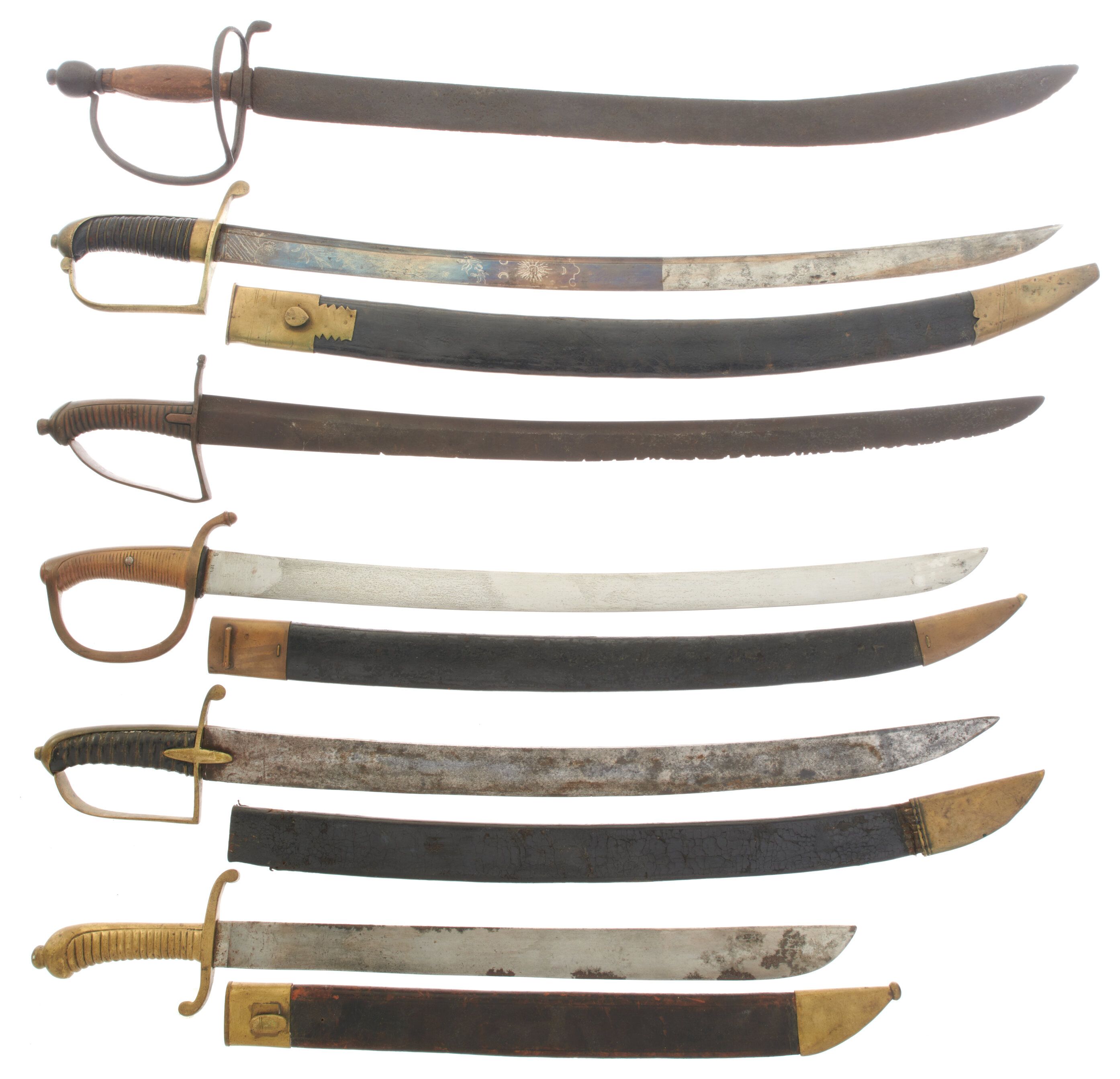 Six Small Swords | Rock Island Auction
