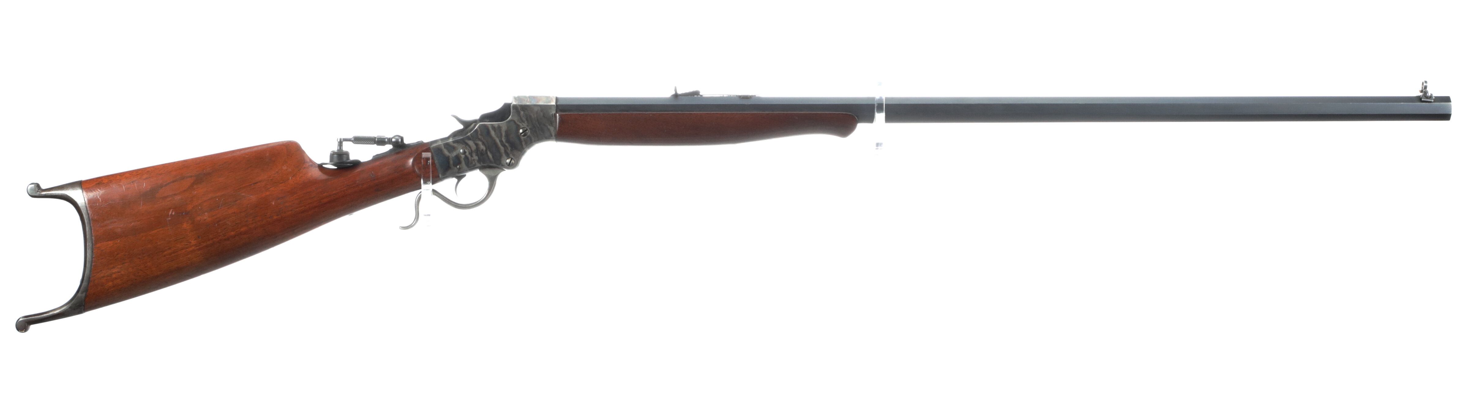Stevens Model 45 Single Shot Falling Block Rifle | Rock Island Auction