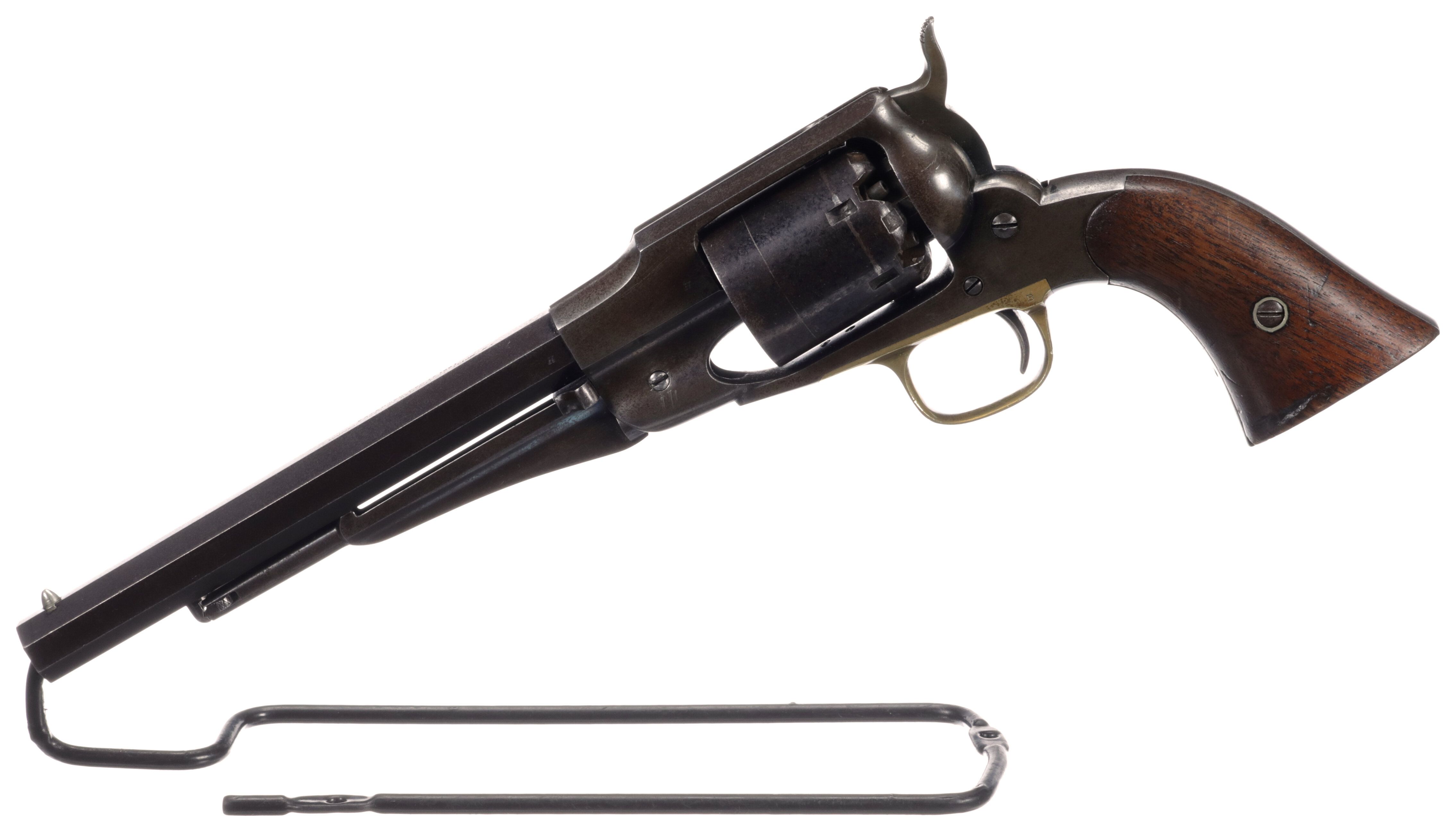 U.S. Remington Old Model 1861 Army Percussion Revolver | Rock Island ...