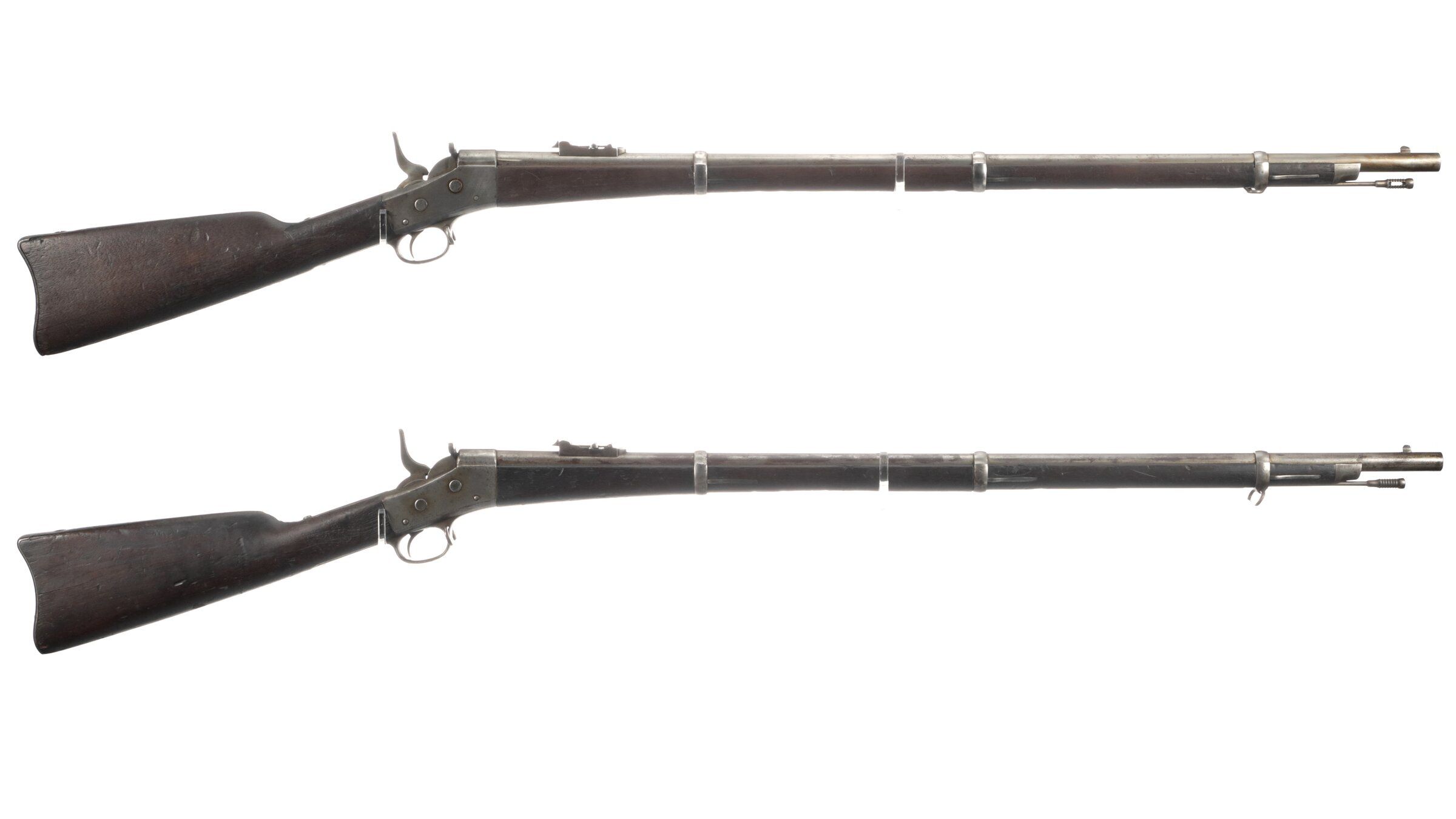Two New York State Contract Remington Rolling Block Rifles | Rock ...
