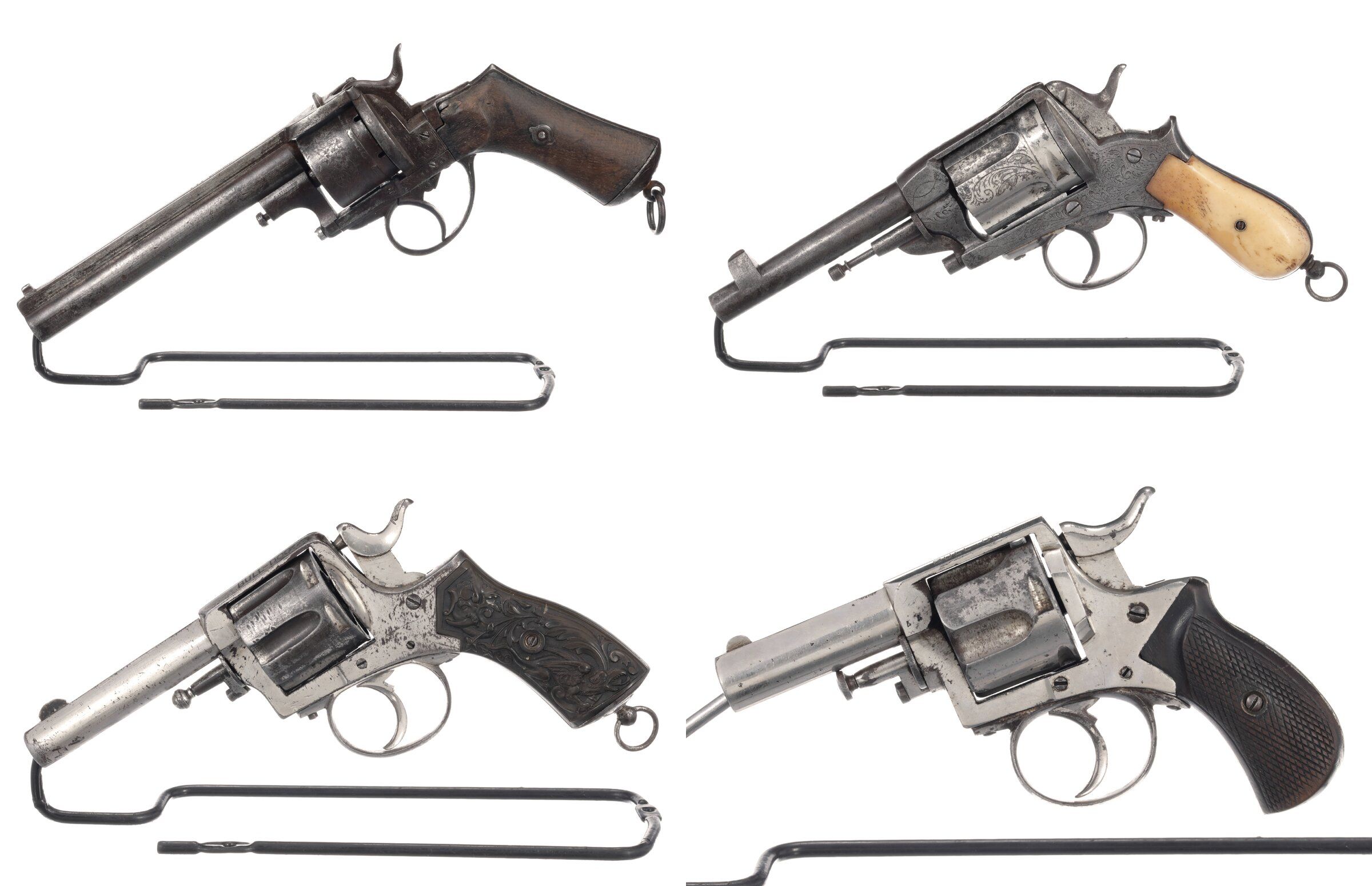 Four European Double Action Revolvers | Rock Island Auction