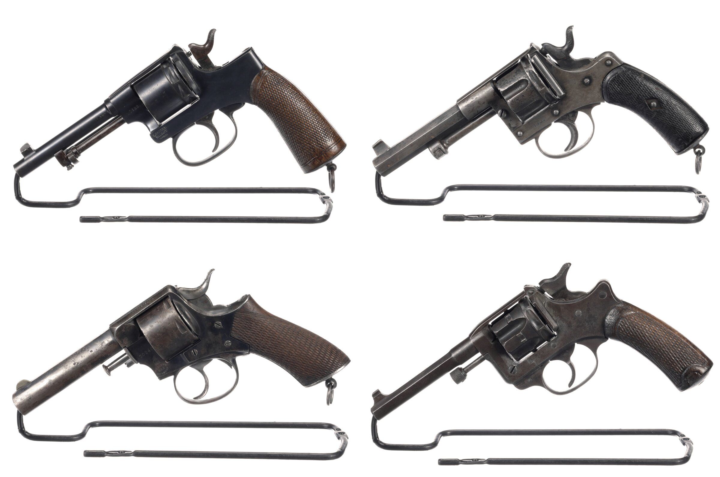 Four European Double Action Revolvers | Rock Island Auction
