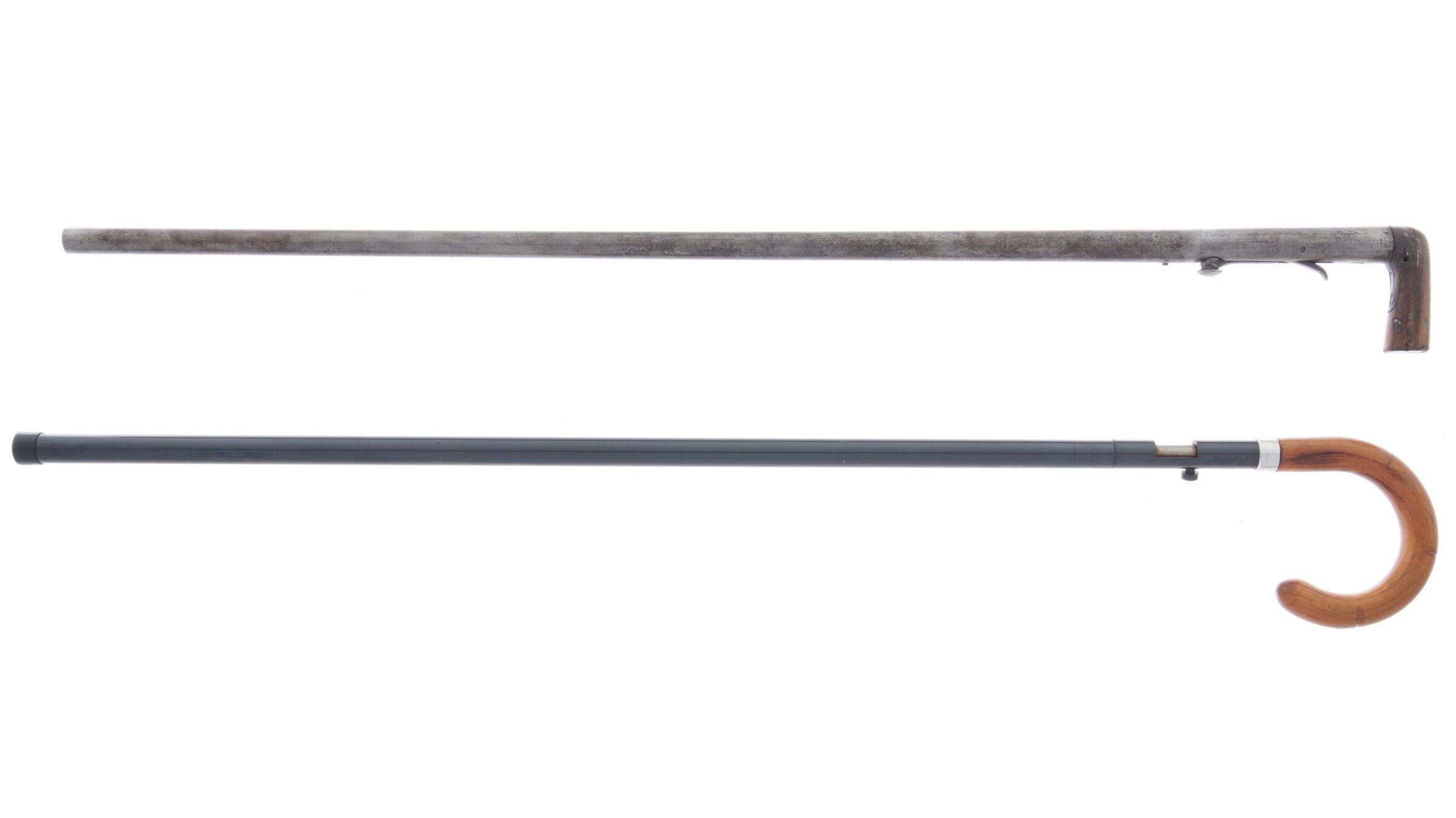 Two Percussion Cane Guns | Rock Island Auction
