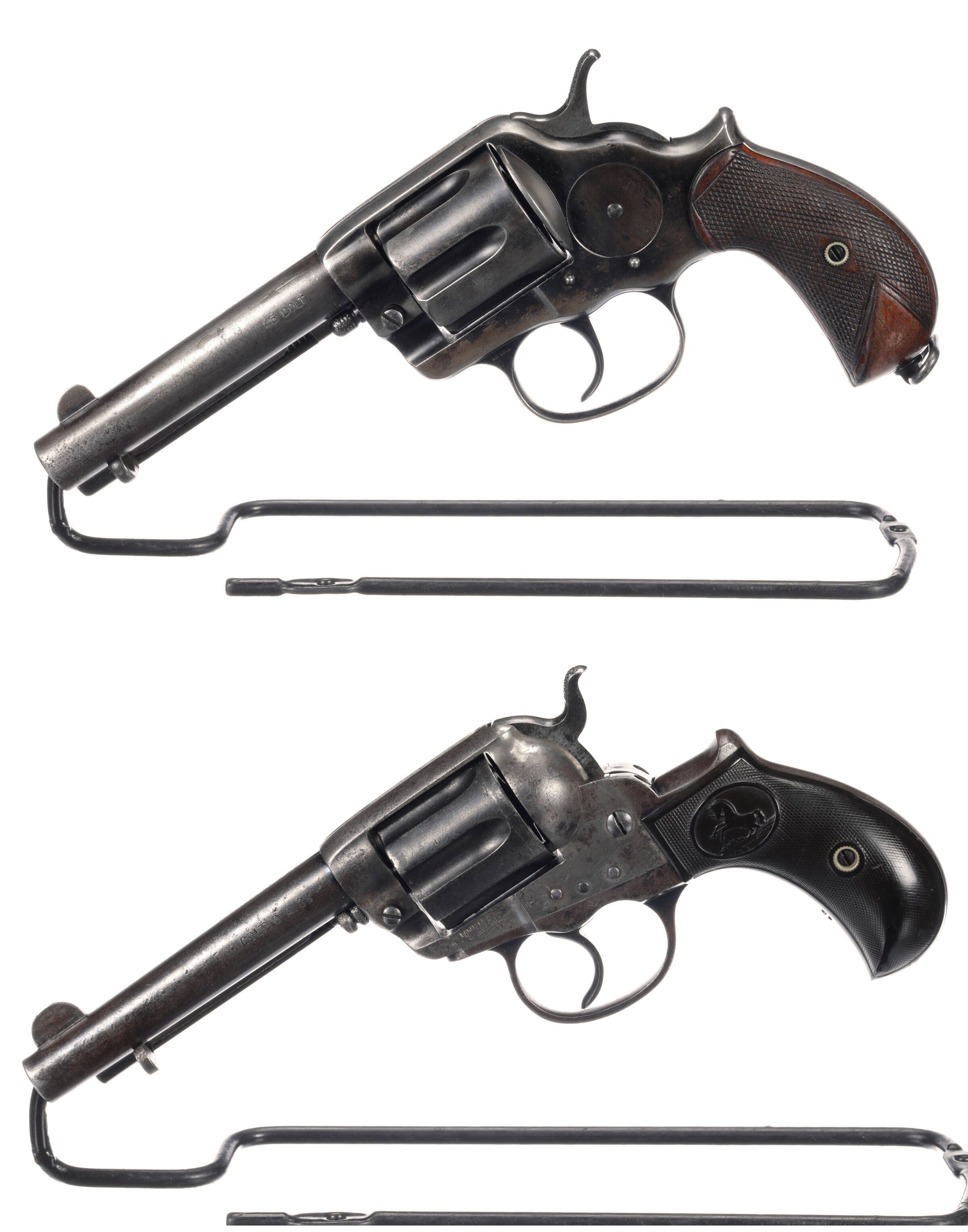 Two Colt Double Action Revolvers | Rock Island Auction