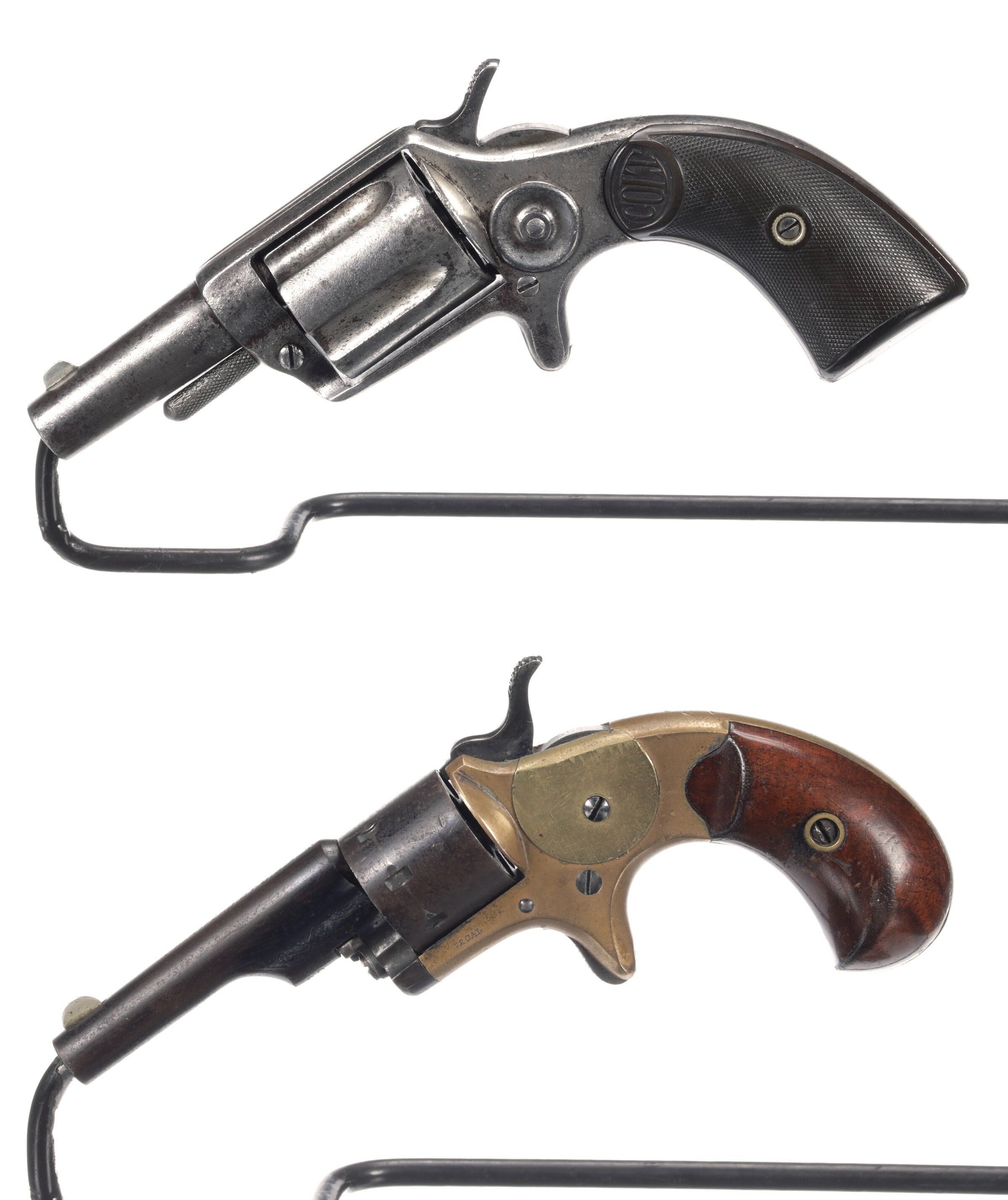 Two Antique Colt Spur Trigger Revolvers | Rock Island Auction