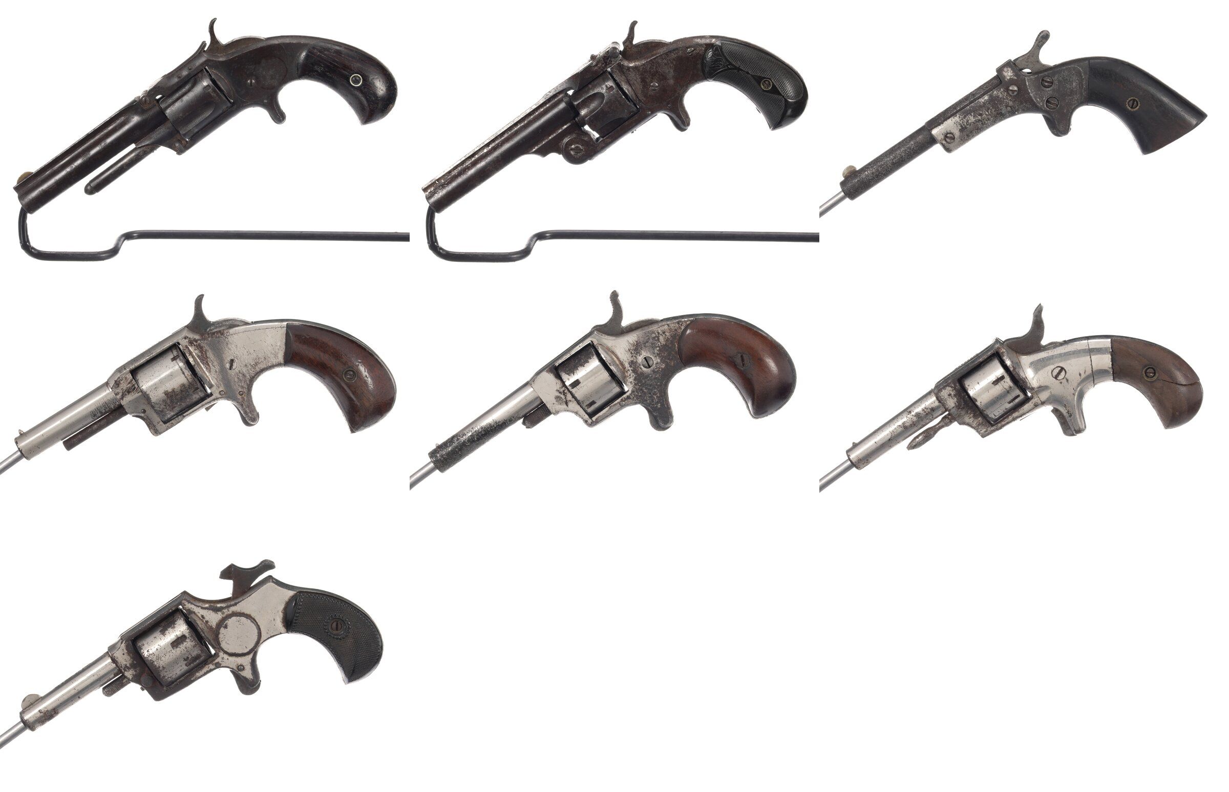 Seven Spur Trigger Hand Guns | Rock Island Auction