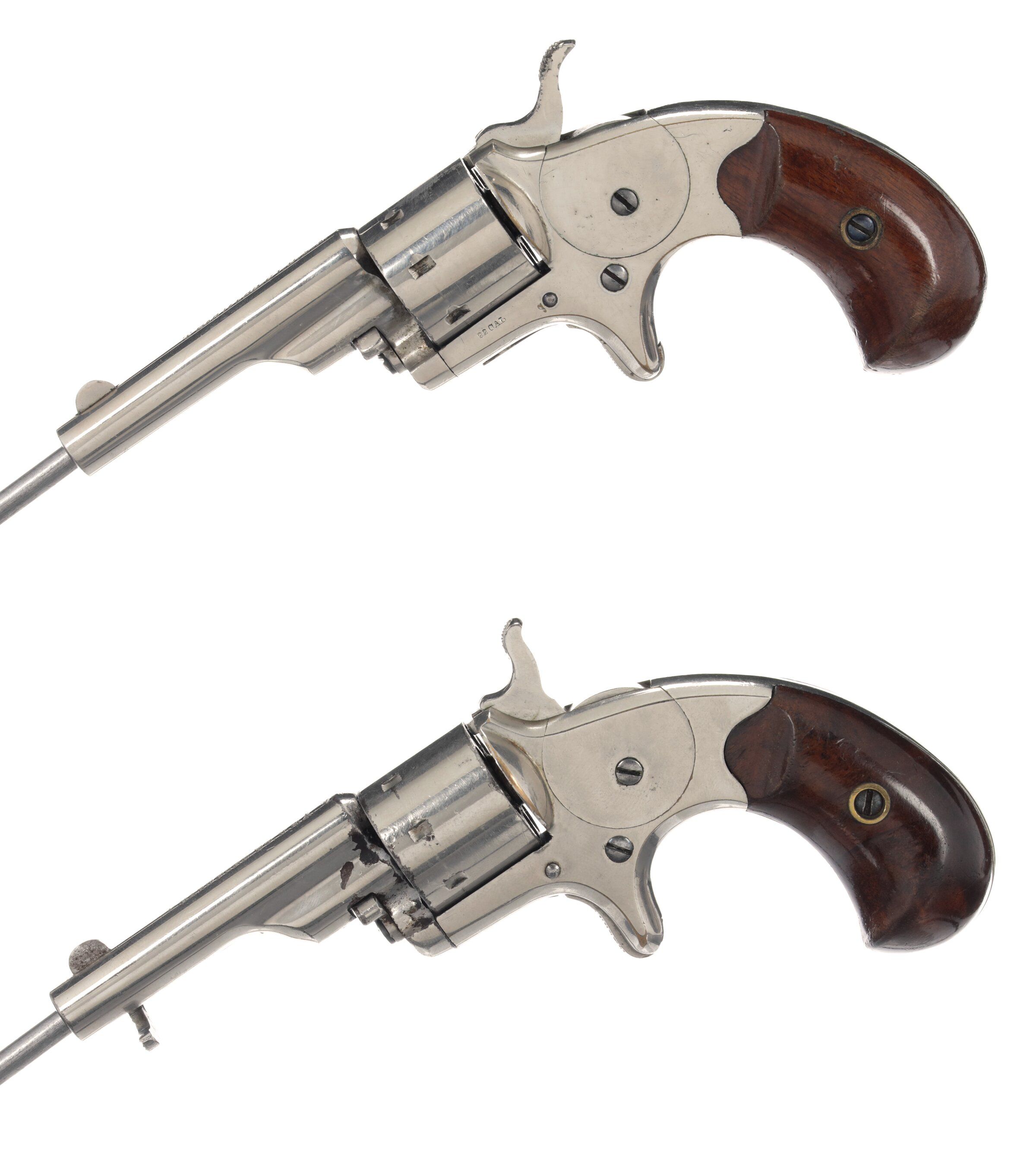 Two Antique Colt Cartridge Revolvers | Rock Island Auction
