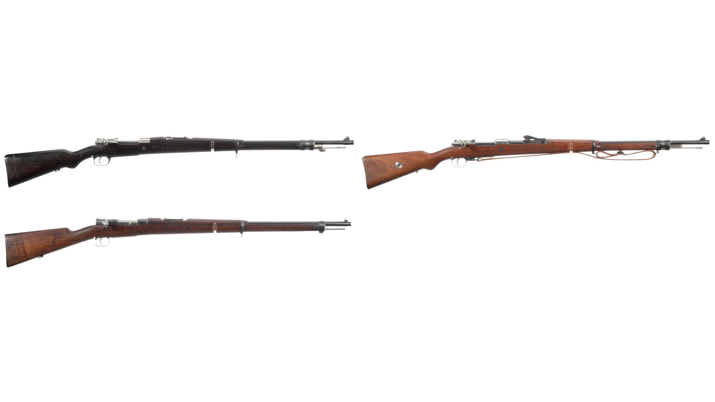 Three South American Military Contract Mauser Pattern Rifles | Rock ...