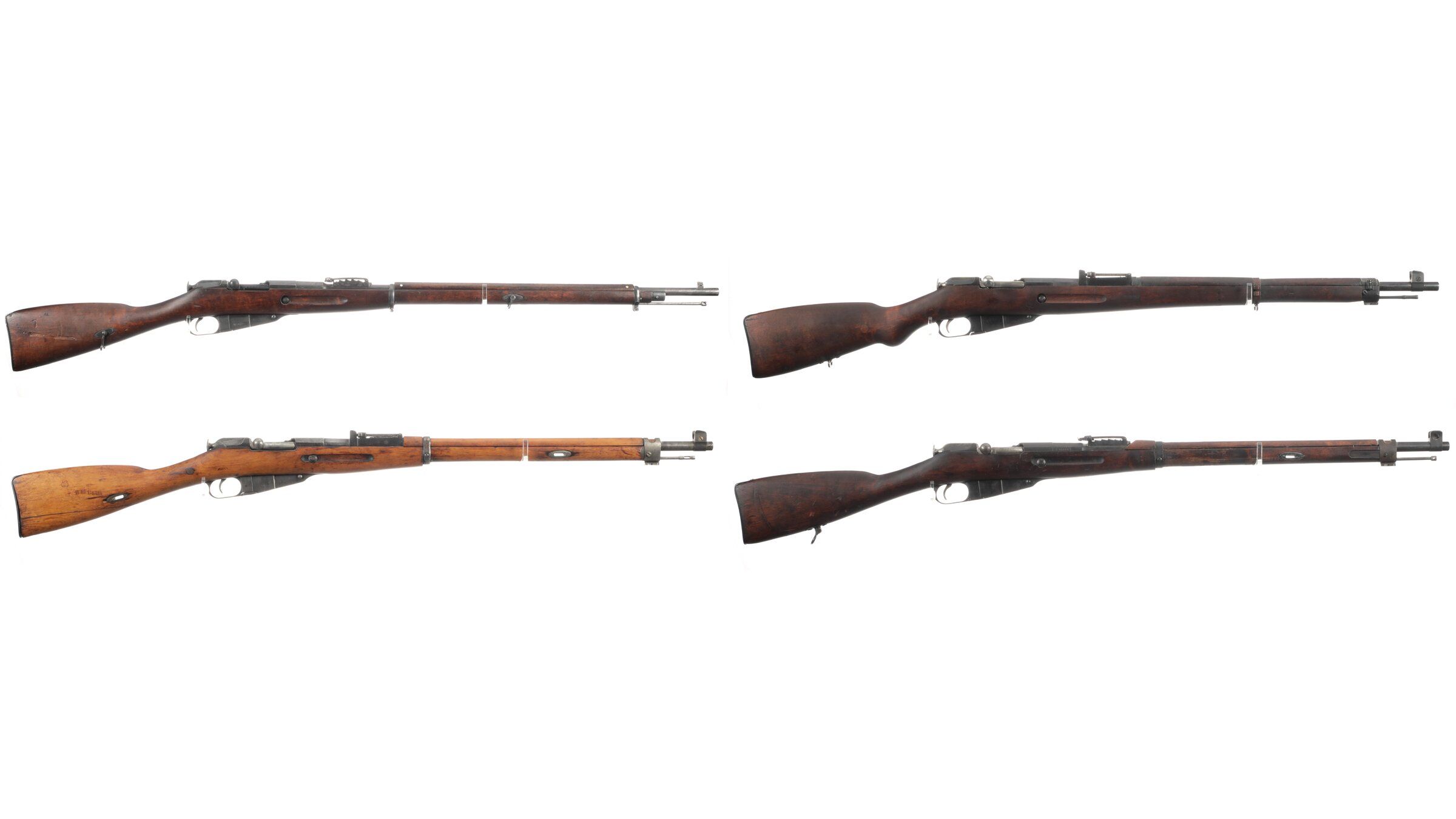 Four Mosin-Nagant Pattern Bolt Action Rifles | Rock Island Auction