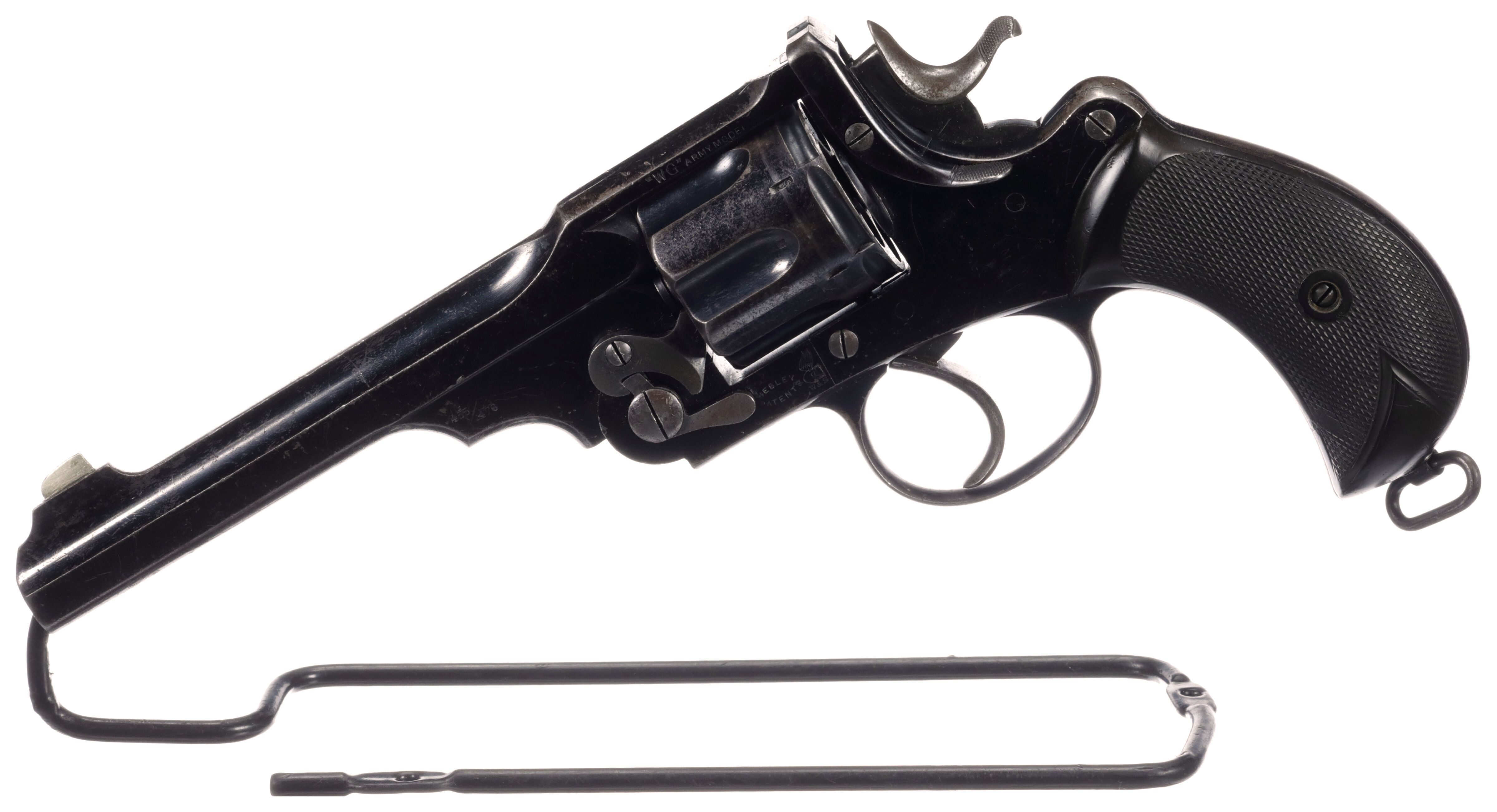Documented Webley & Scott "WG" Army Model Double Action Revolver | Rock ...