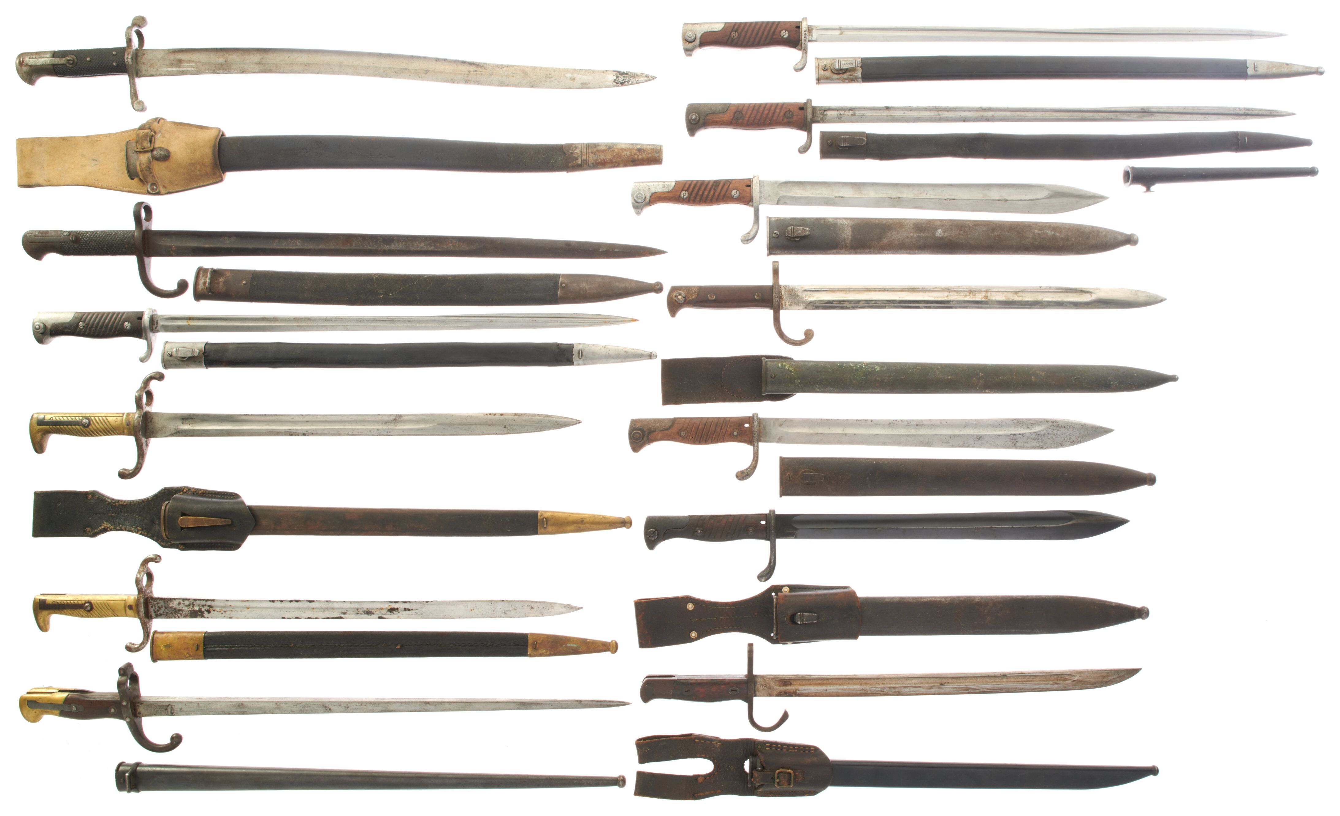 Large Grouping of Bayonets | Rock Island Auction