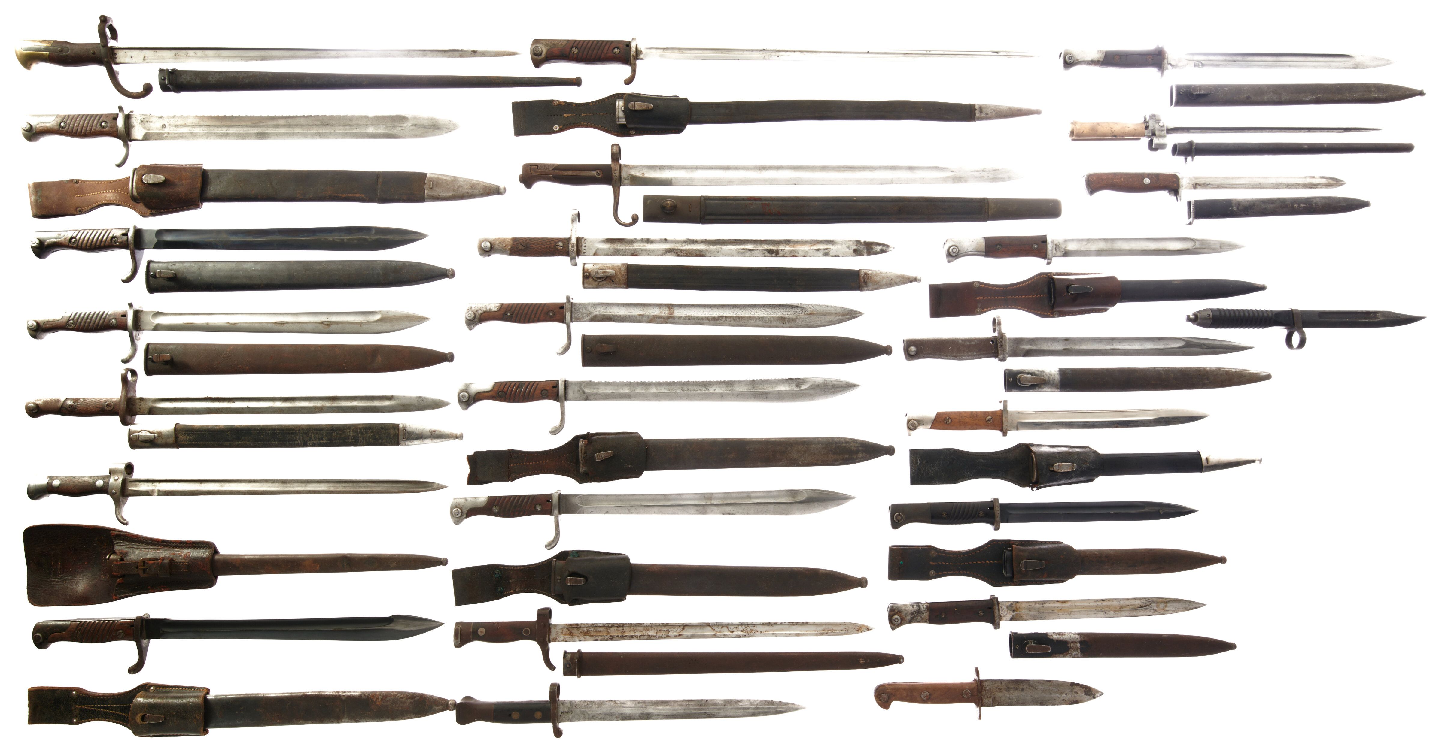 Large Grouping of Bayonets | Rock Island Auction