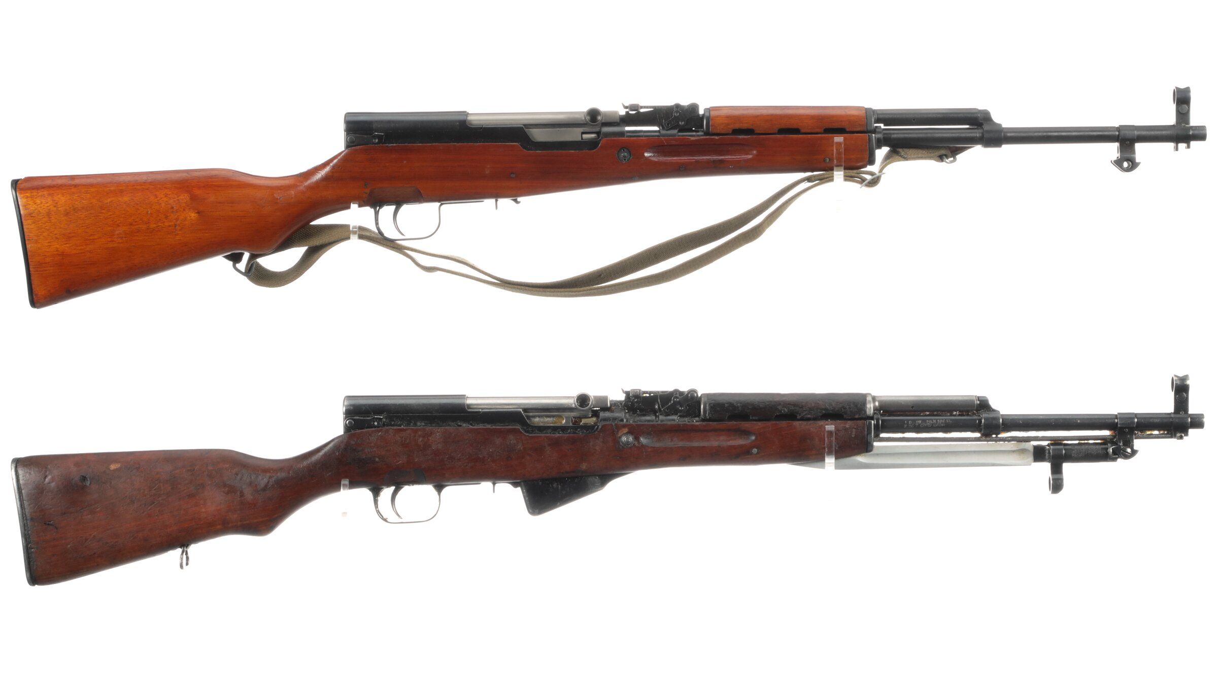 Two SKS Semi-Automatic Rifles | Rock Island Auction