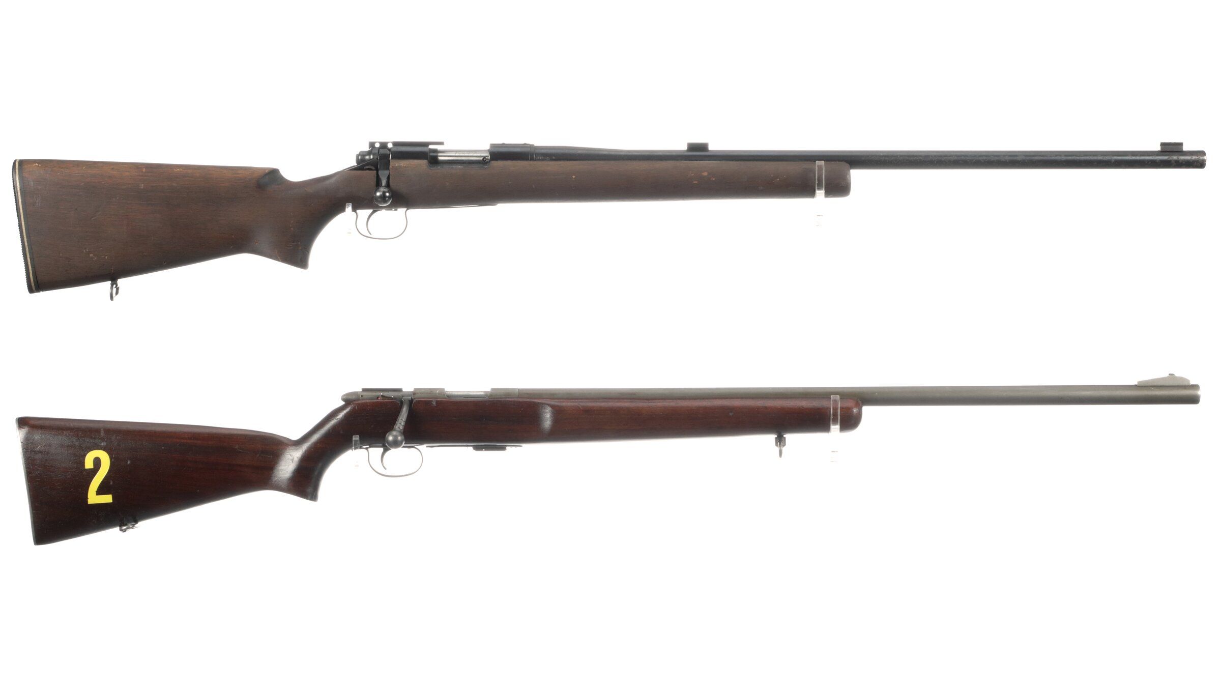 Two Remington U.S. Military .22 LR Bolt Action Training Rifles | Rock ...