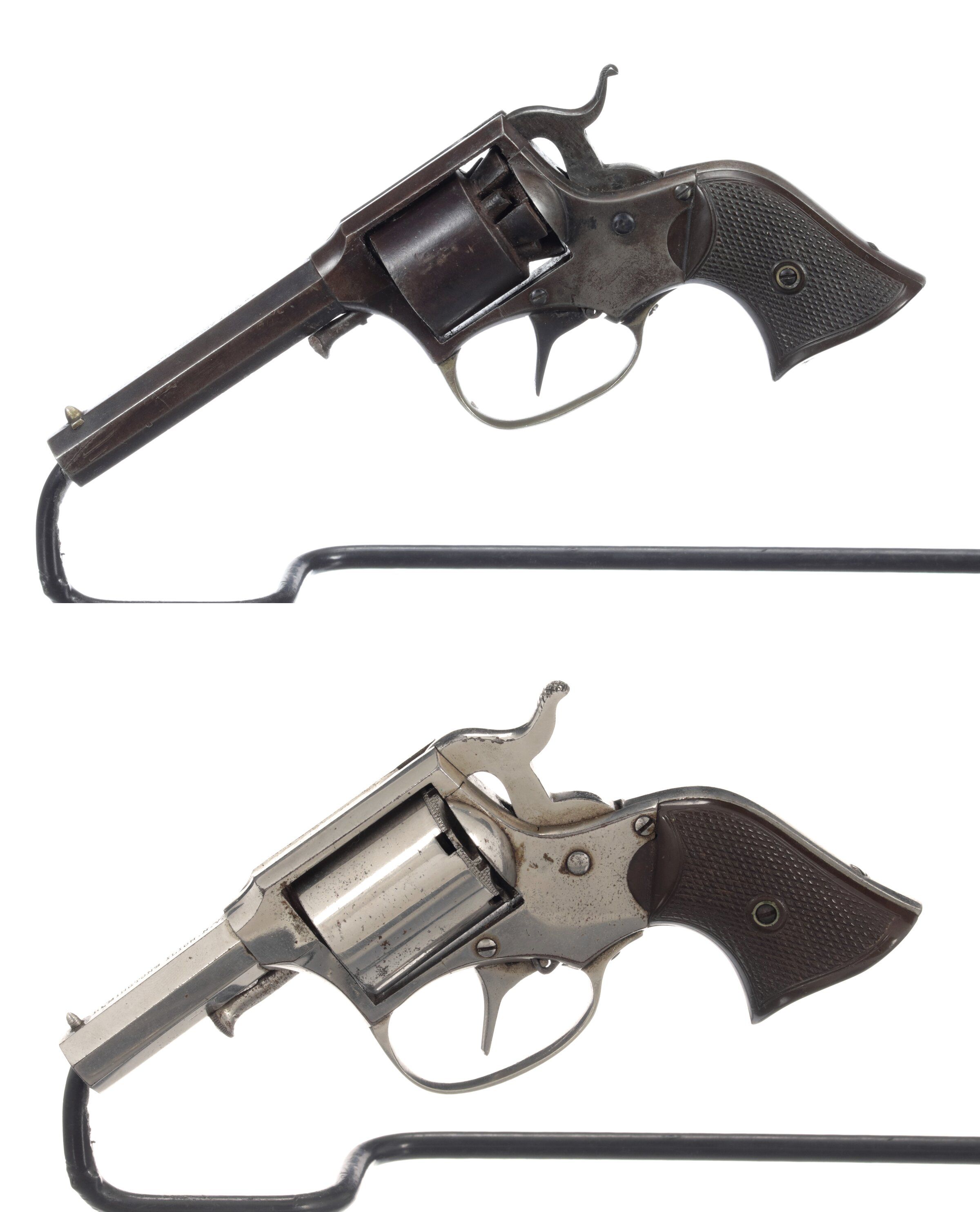 Two Remington Rider Pocket Double Action Revolvers | Rock Island Auction