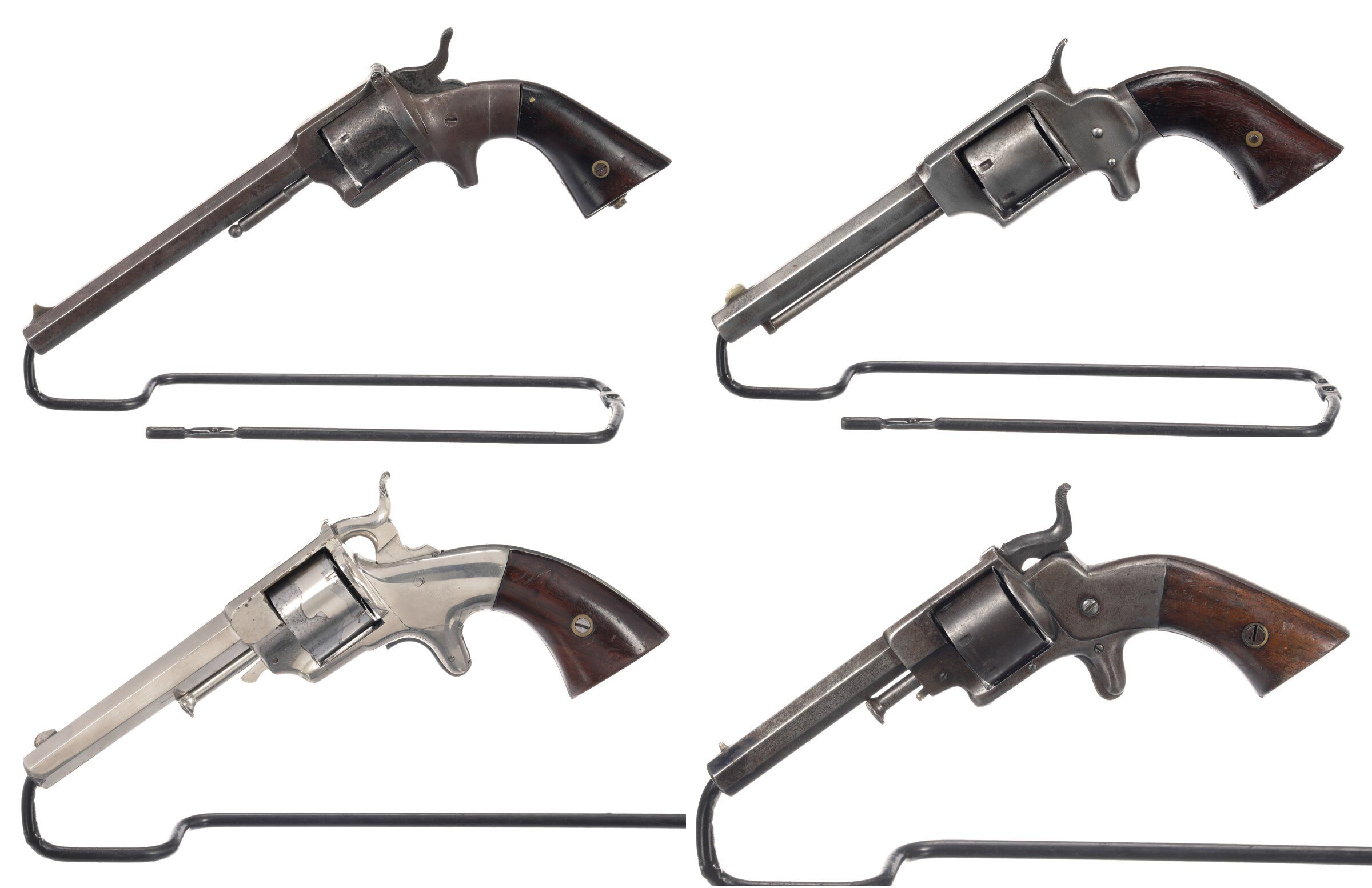 Four Antique American Spur Trigger Revolvers | Rock Island Auction