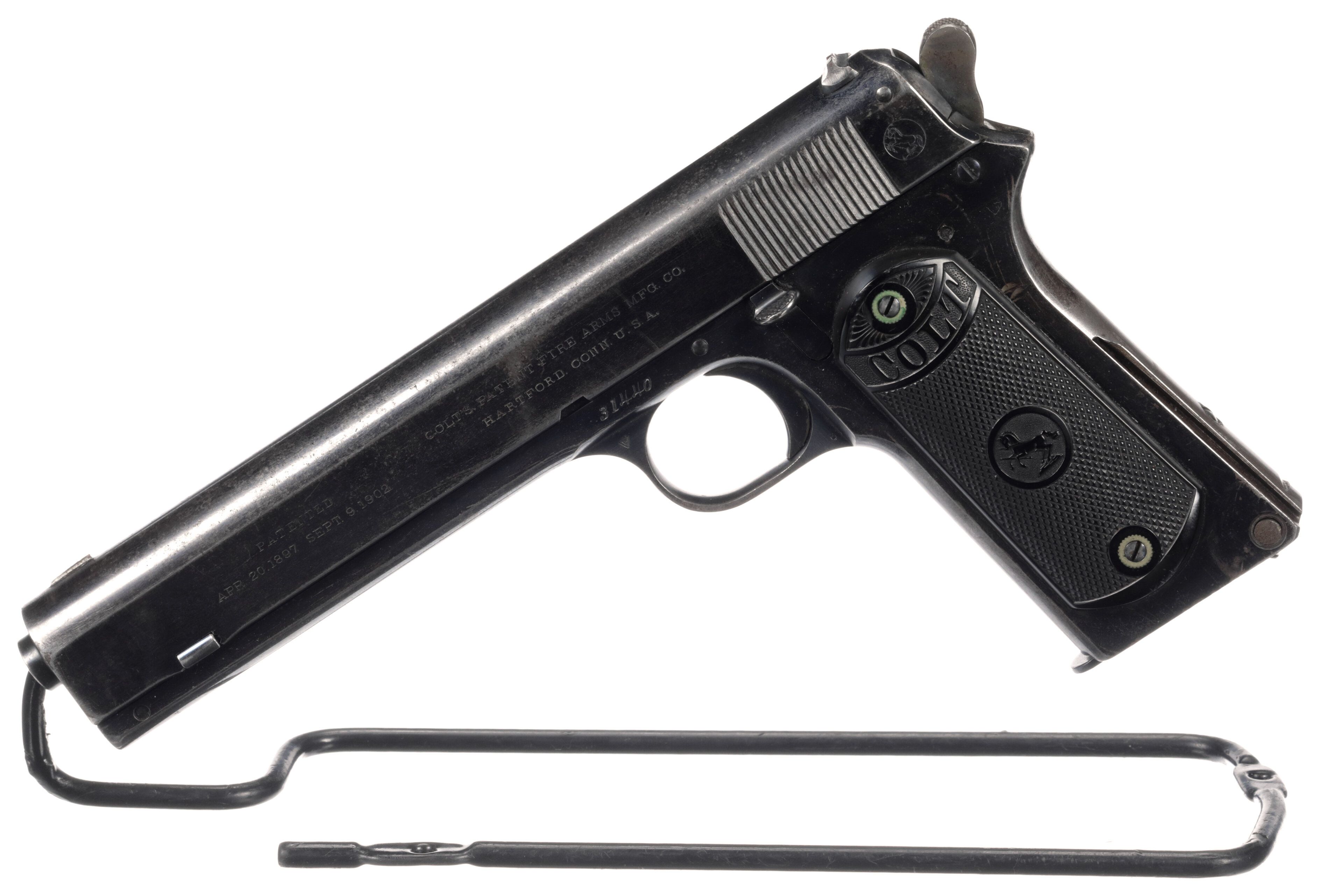 Colt Model 1902 Military Pistol with Factory Letter | Rock Island Auction
