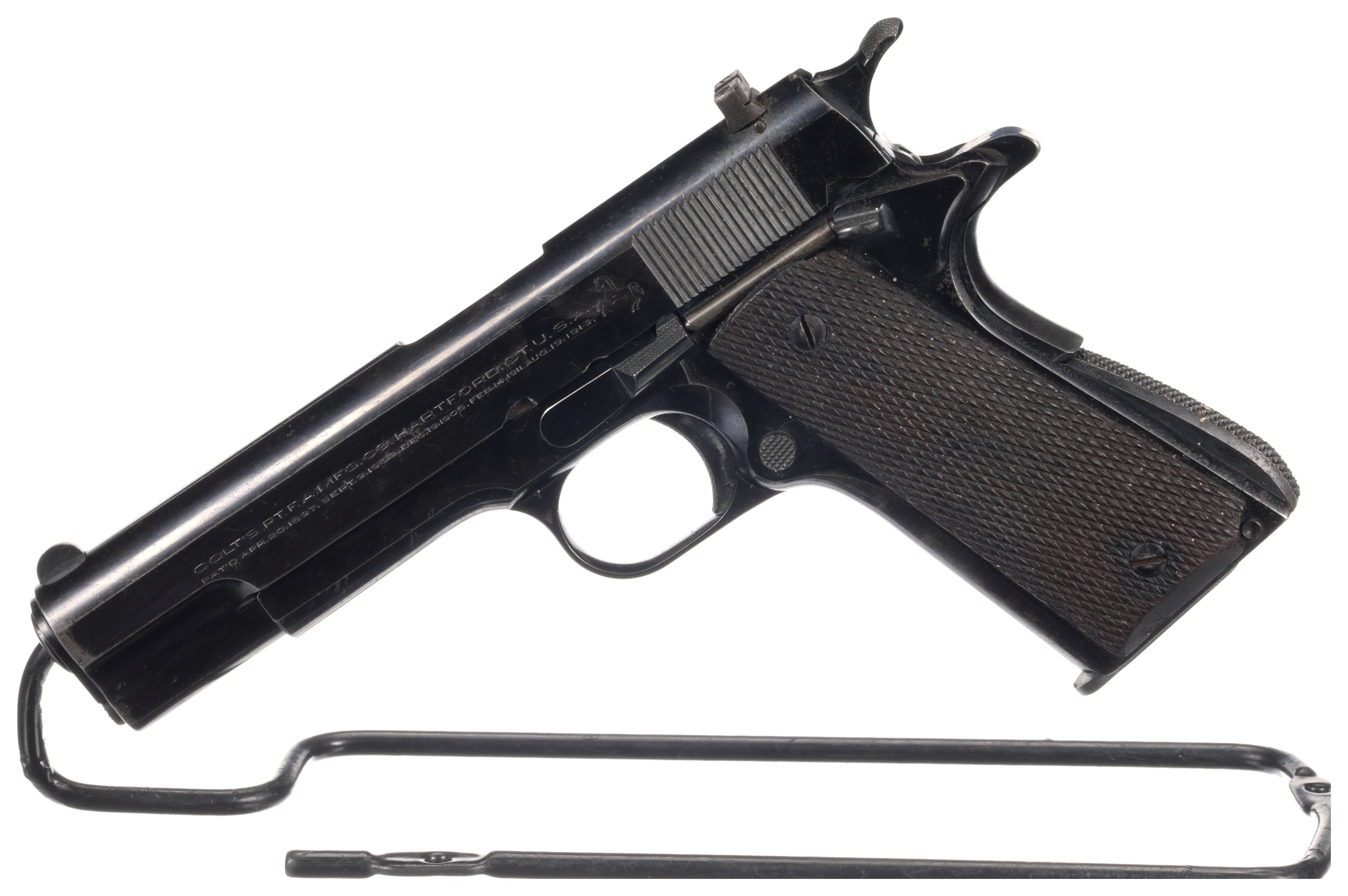 First Year Two Digit Serial Number Colt Ace Pistol | Rock Island Auction