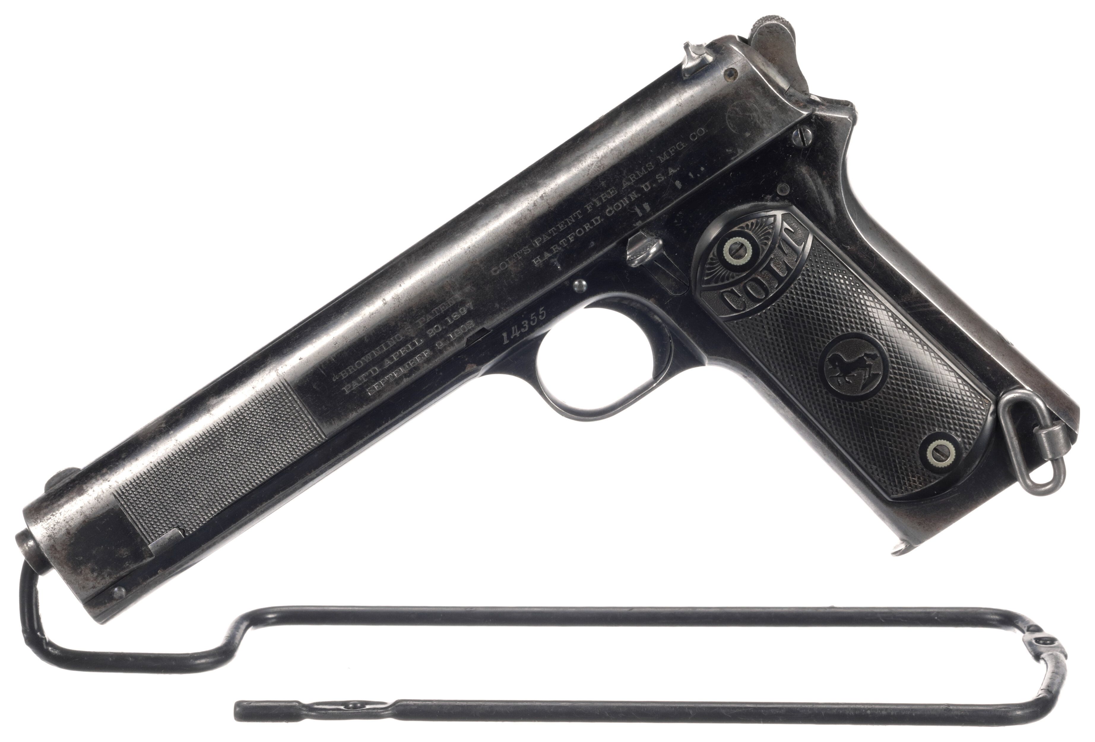 Colt Model 1902 Military Semi-Automatic Pistol | Rock Island Auction