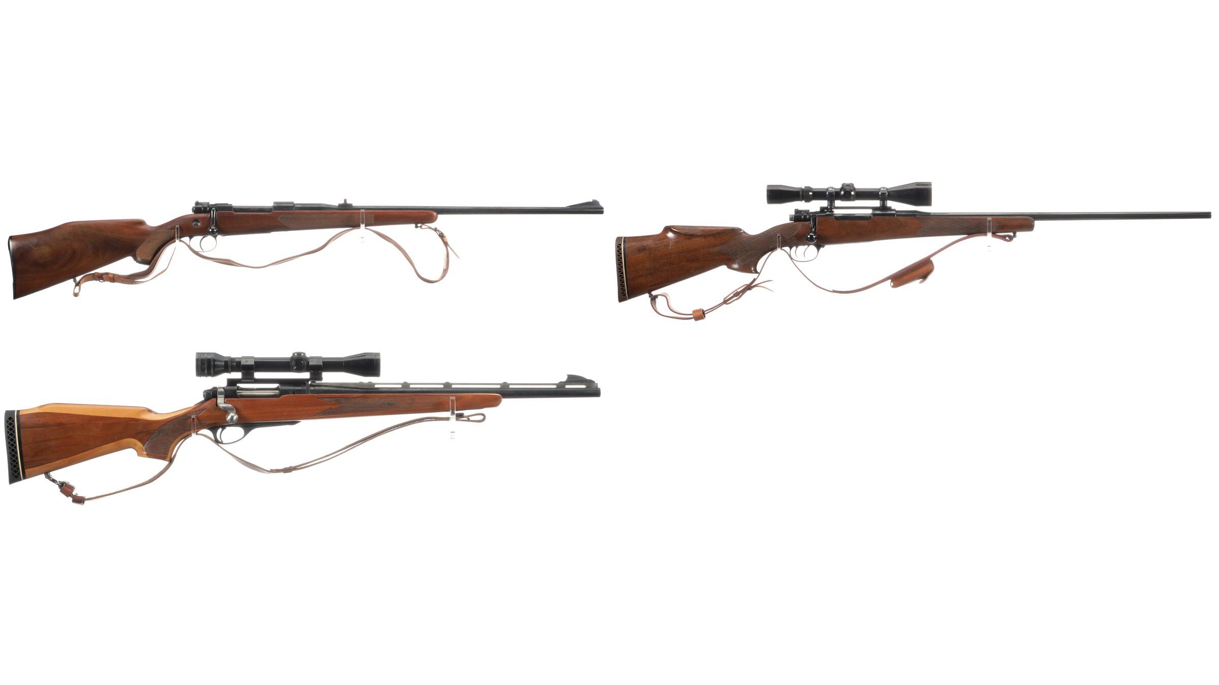 Three Bolt Action Sporting Rifles | Rock Island Auction