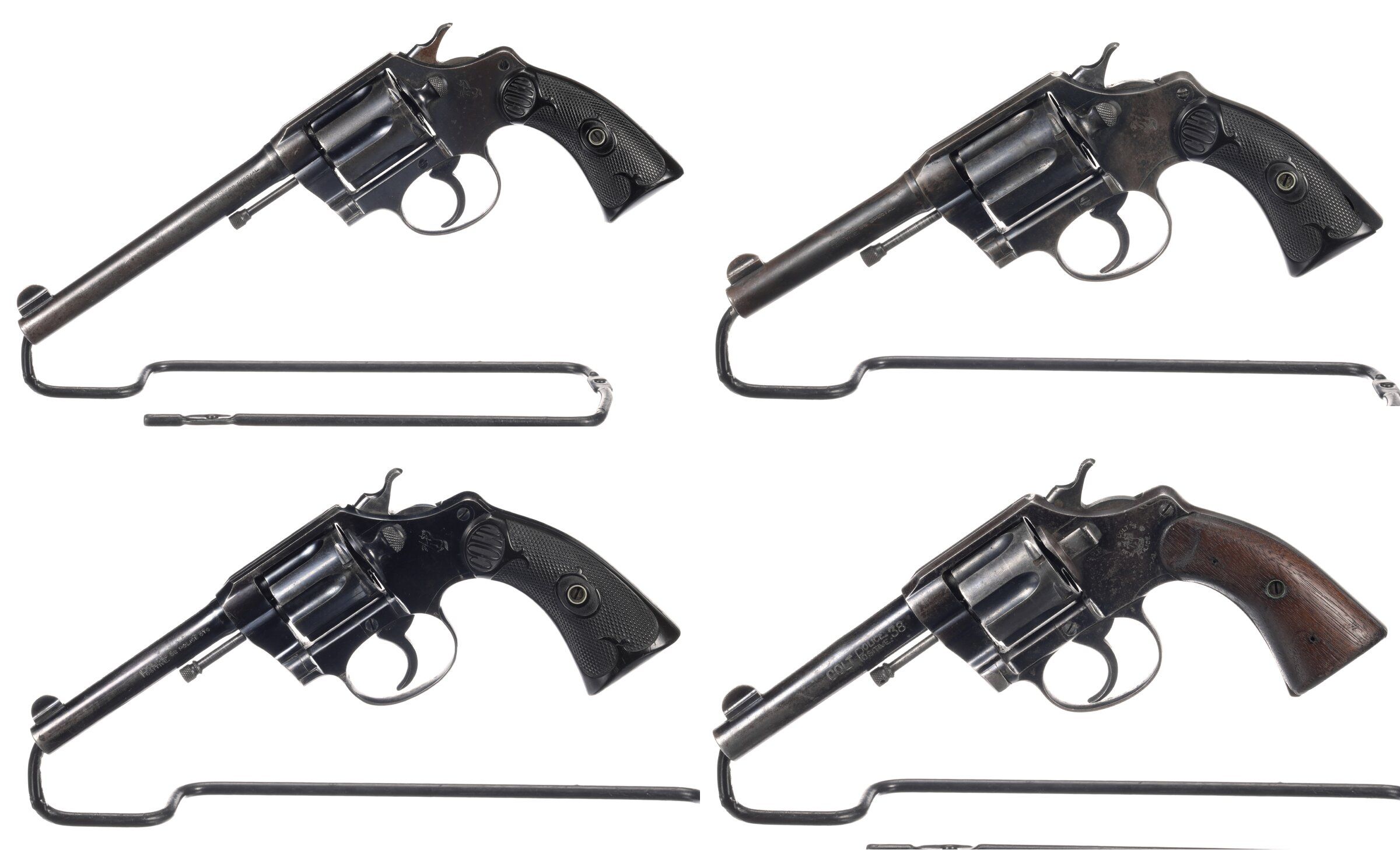 Four Colt Police Positive Double Action Revolvers | Rock Island Auction