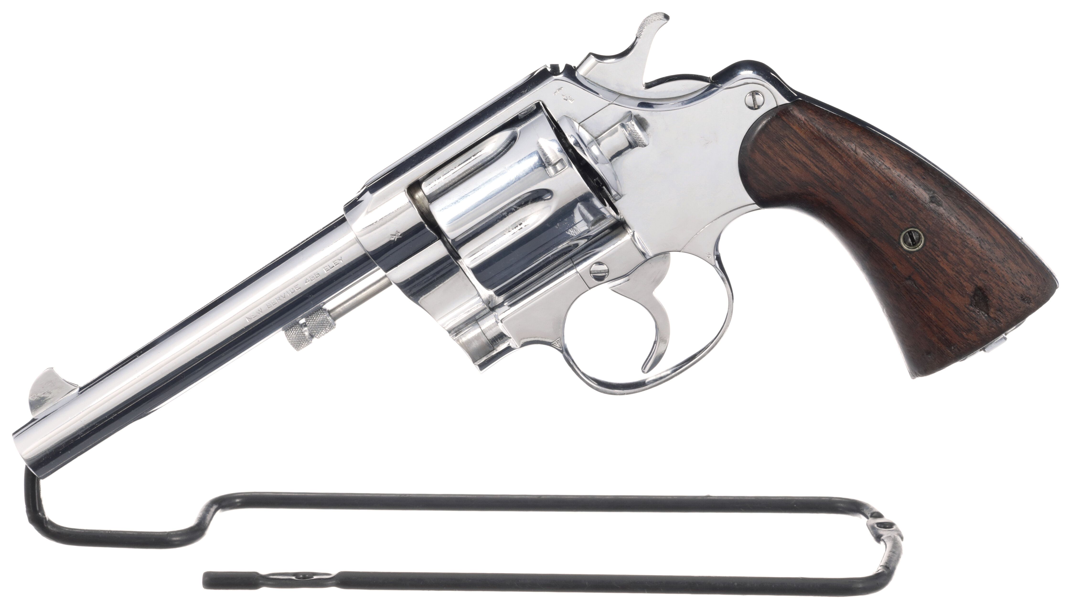 Canadian Proofed Colt New Service Revolver with Factory Letter | Rock ...